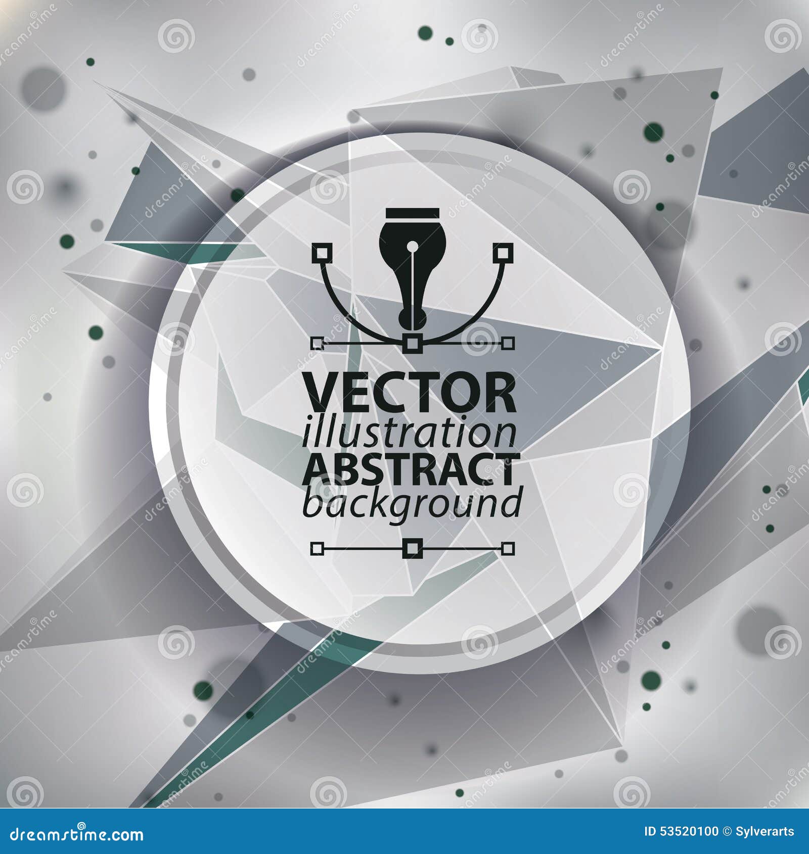 Spatial Vector Digital Eps10 Backdrop. Dimensional Technology ...