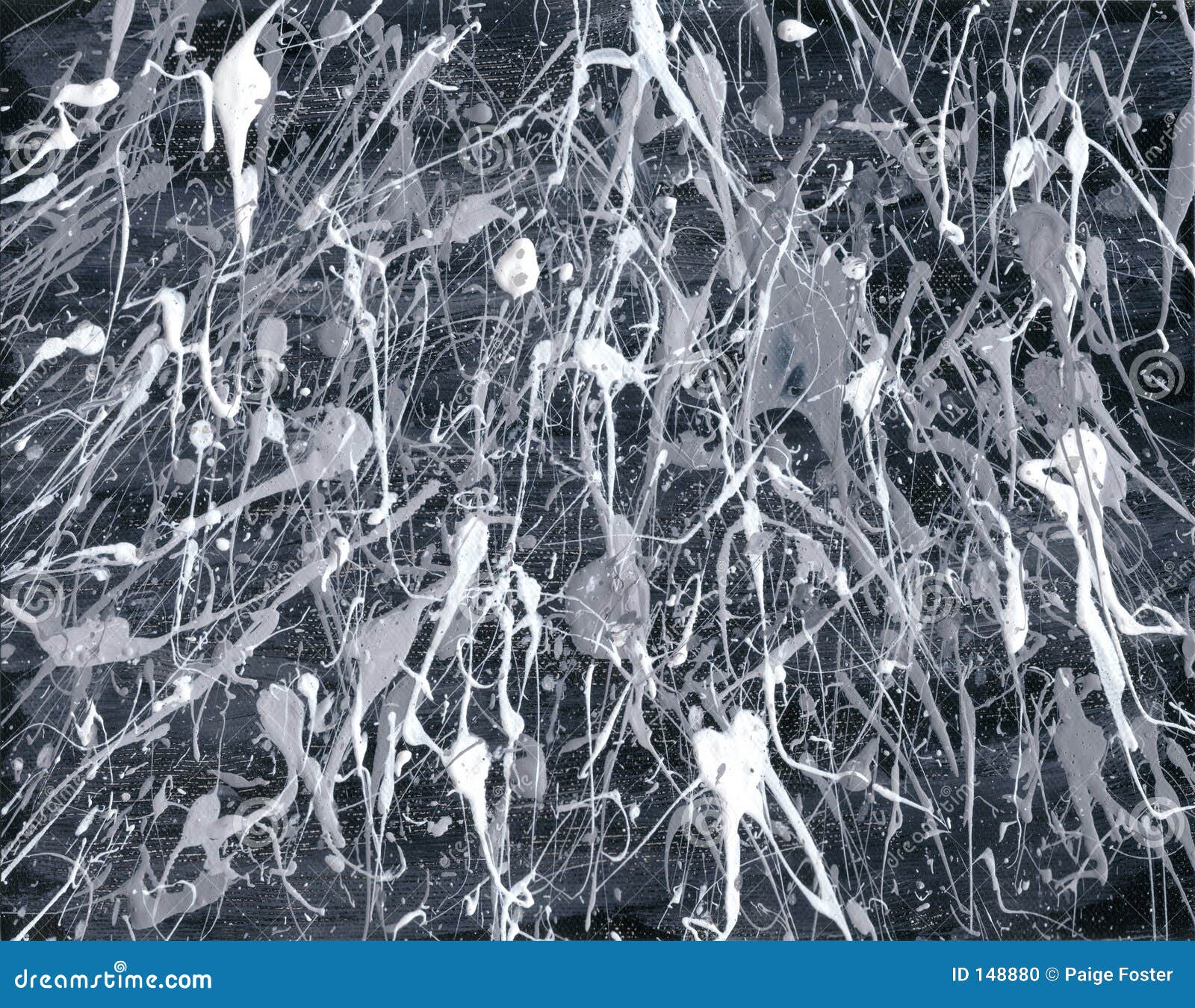 Spatter Abstract stock photo. Image of painted, abstract - 148880