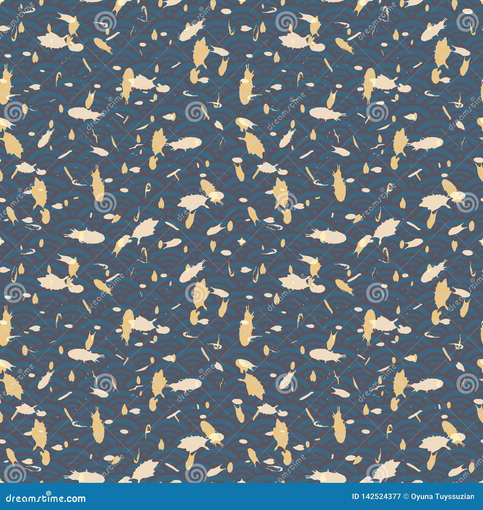 Spatter and Dots Pattern Design, Vector Illustration Background Stock ...