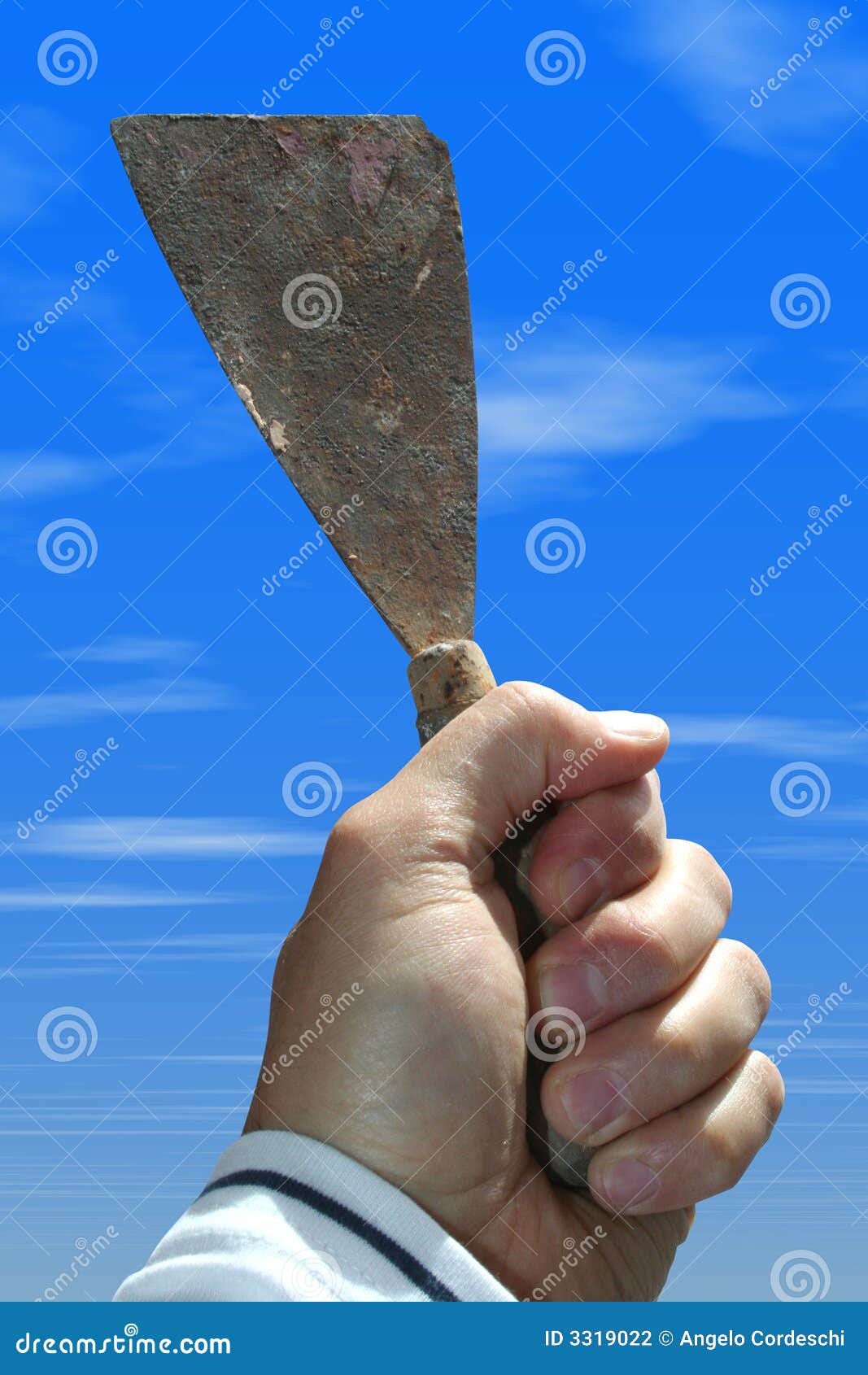 Spatula In Hand Picture. Image: 3319022