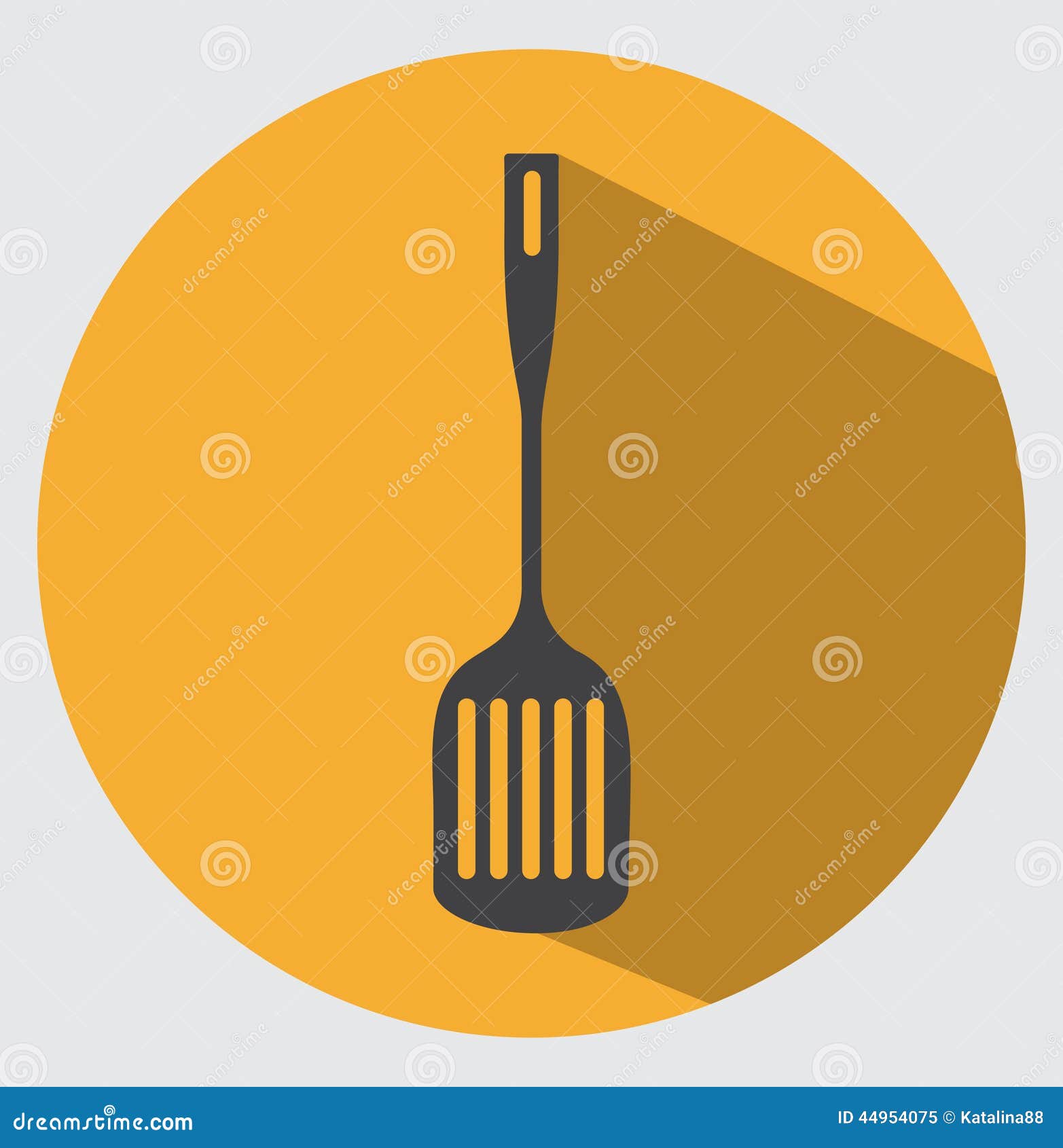 Spatula icon stock illustration. Illustration of metal - 44954075