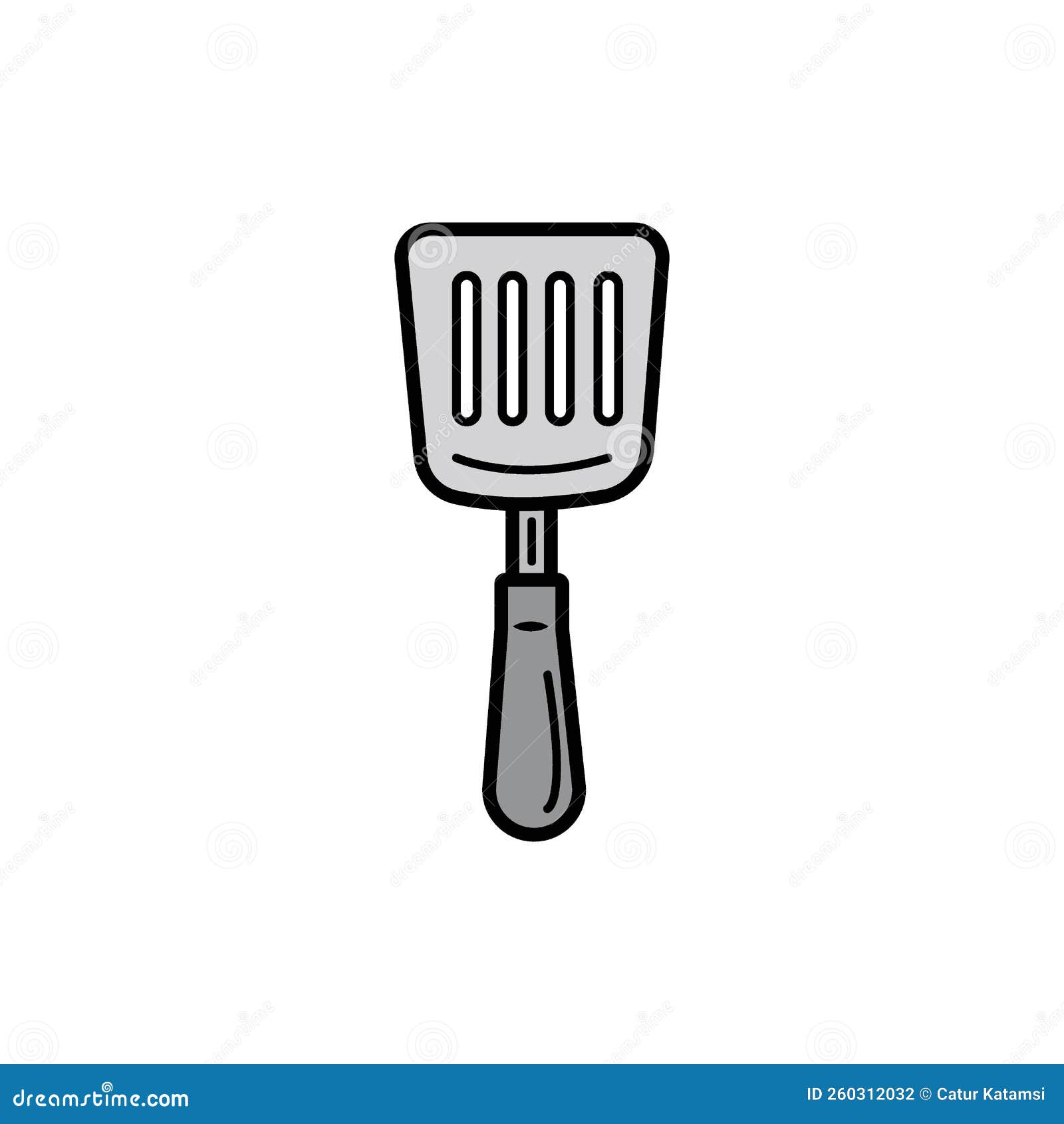 Spatula icon logo vector stock illustration. Illustration of cook ...