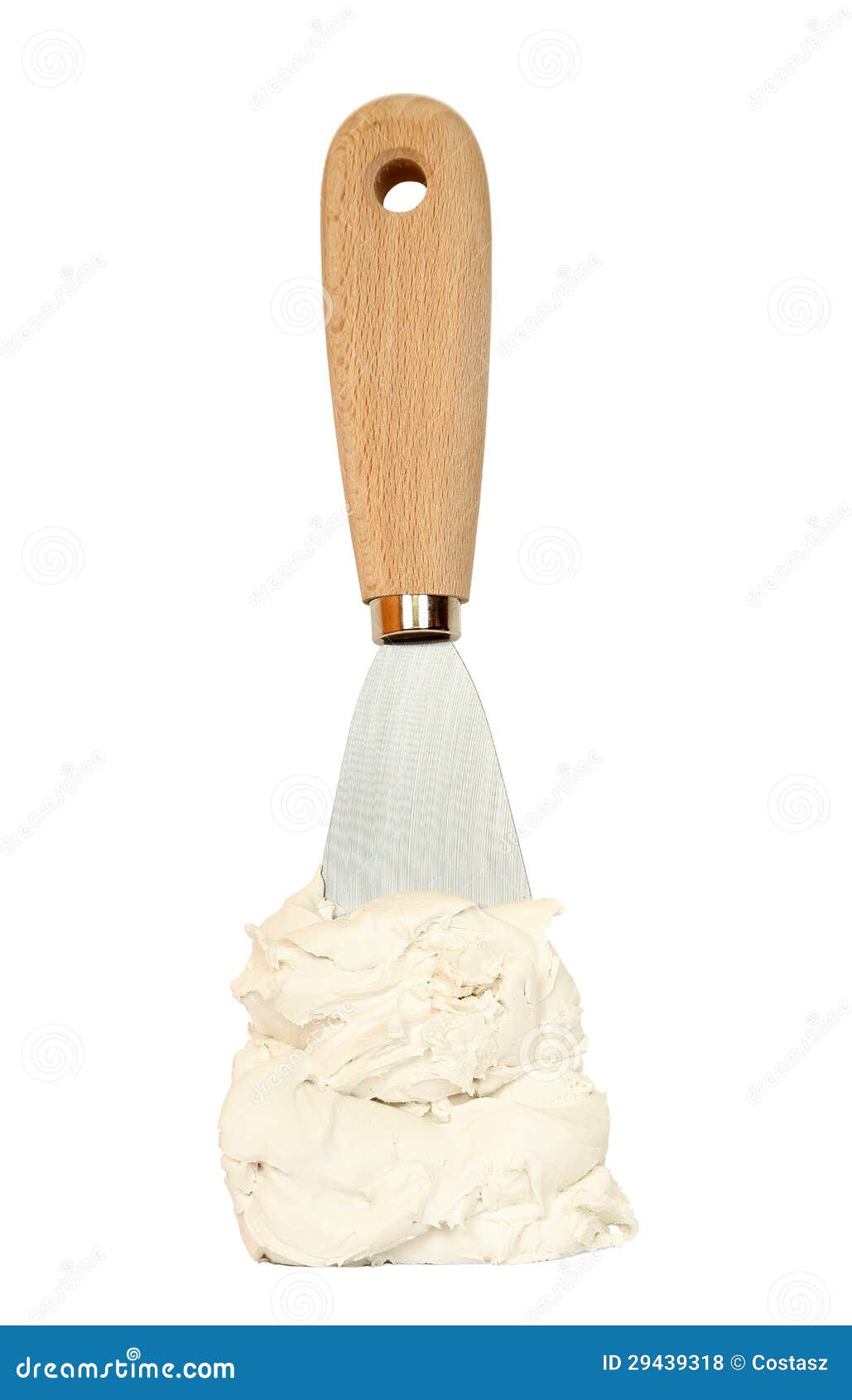Spatula with putty stock photo. Image of putty, symbol - 29439318
