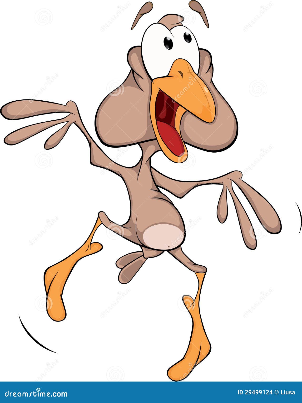 Spatz. Karikatur vektor abbildung. Illustration von küken - 29499124