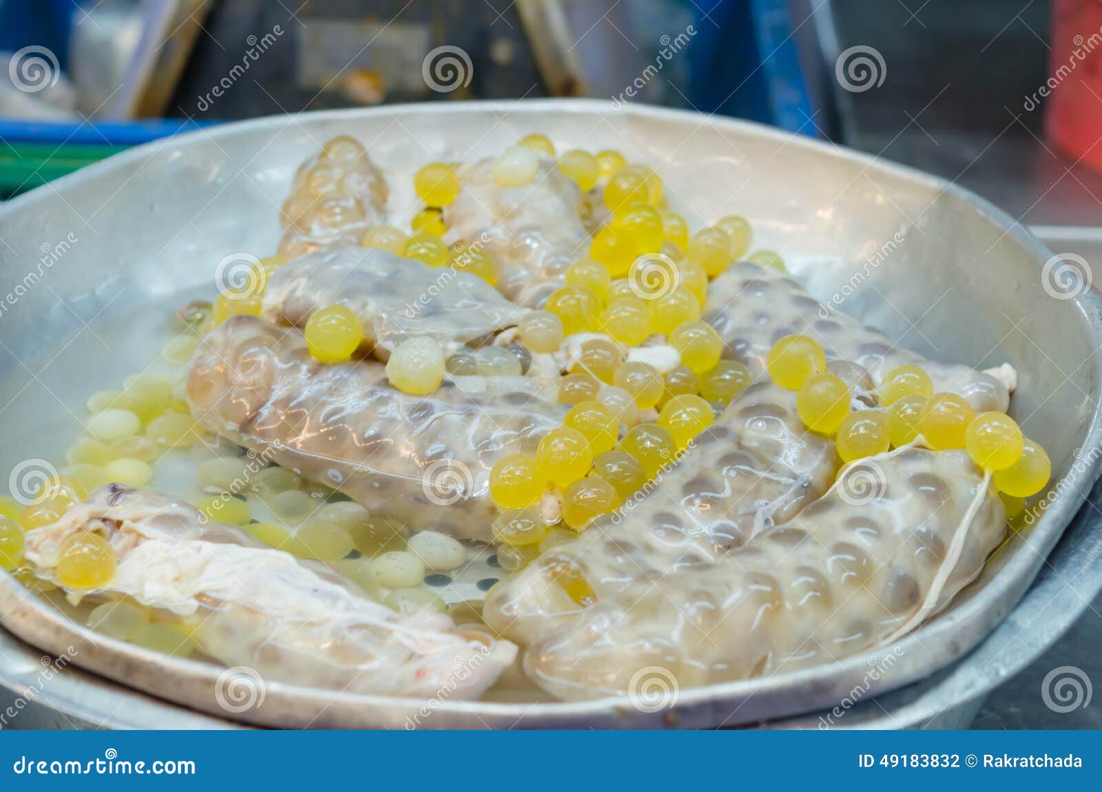 Spawn fish stock photo. Image of seafood, arius, uncooked - 49183832