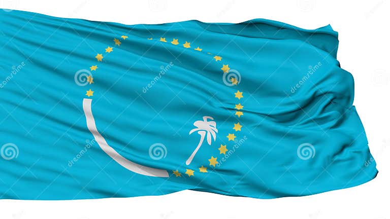 Spc Flag, Isolated on White Stock Illustration - Illustration of ...