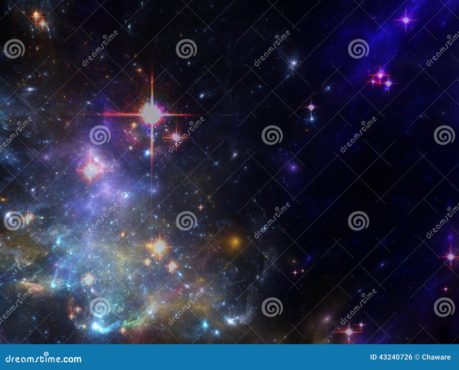 Galaxies Stars Image As Texture Creating Space Stock Illustrations – 4 ...