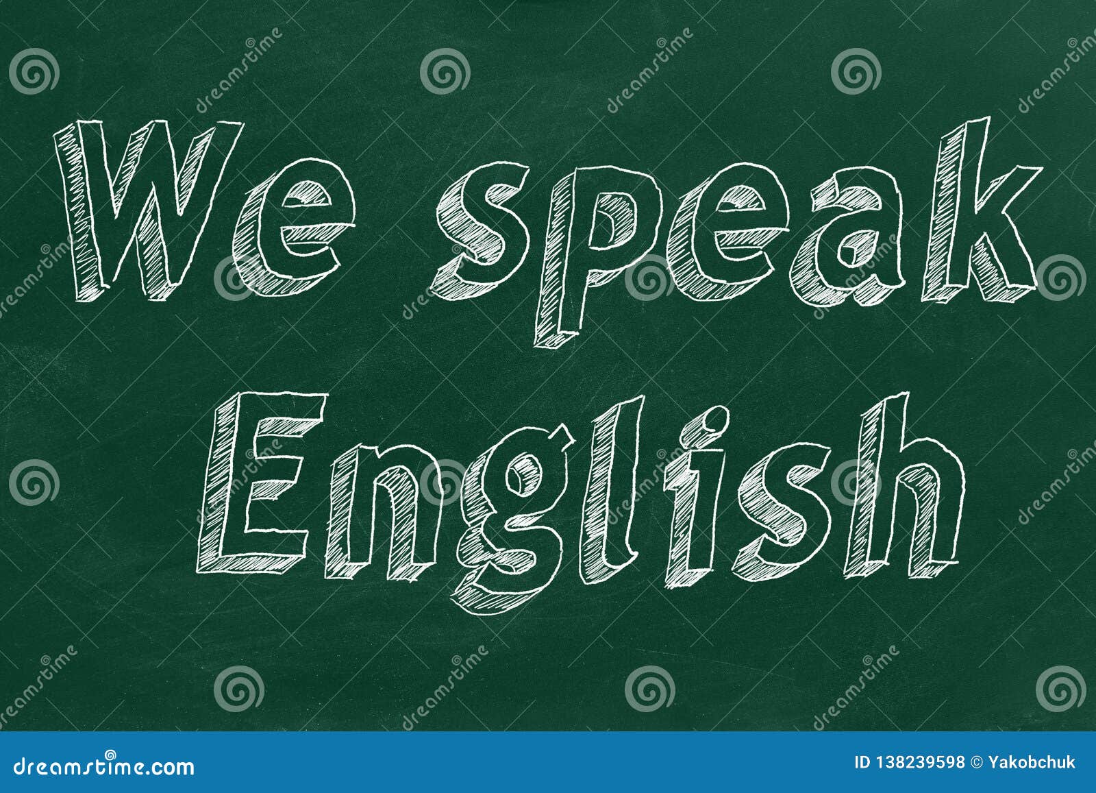 We speak English stock illustration. Illustration of black - 138239598