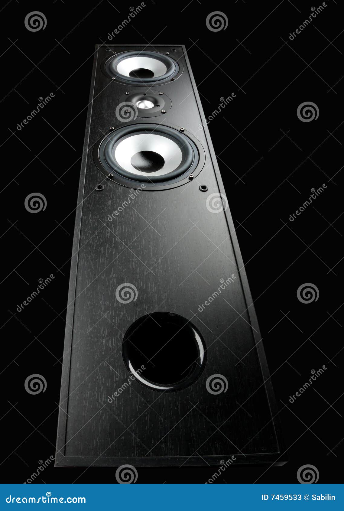 Speaker stock image. Image of speaker, equipment, audio - 7459533