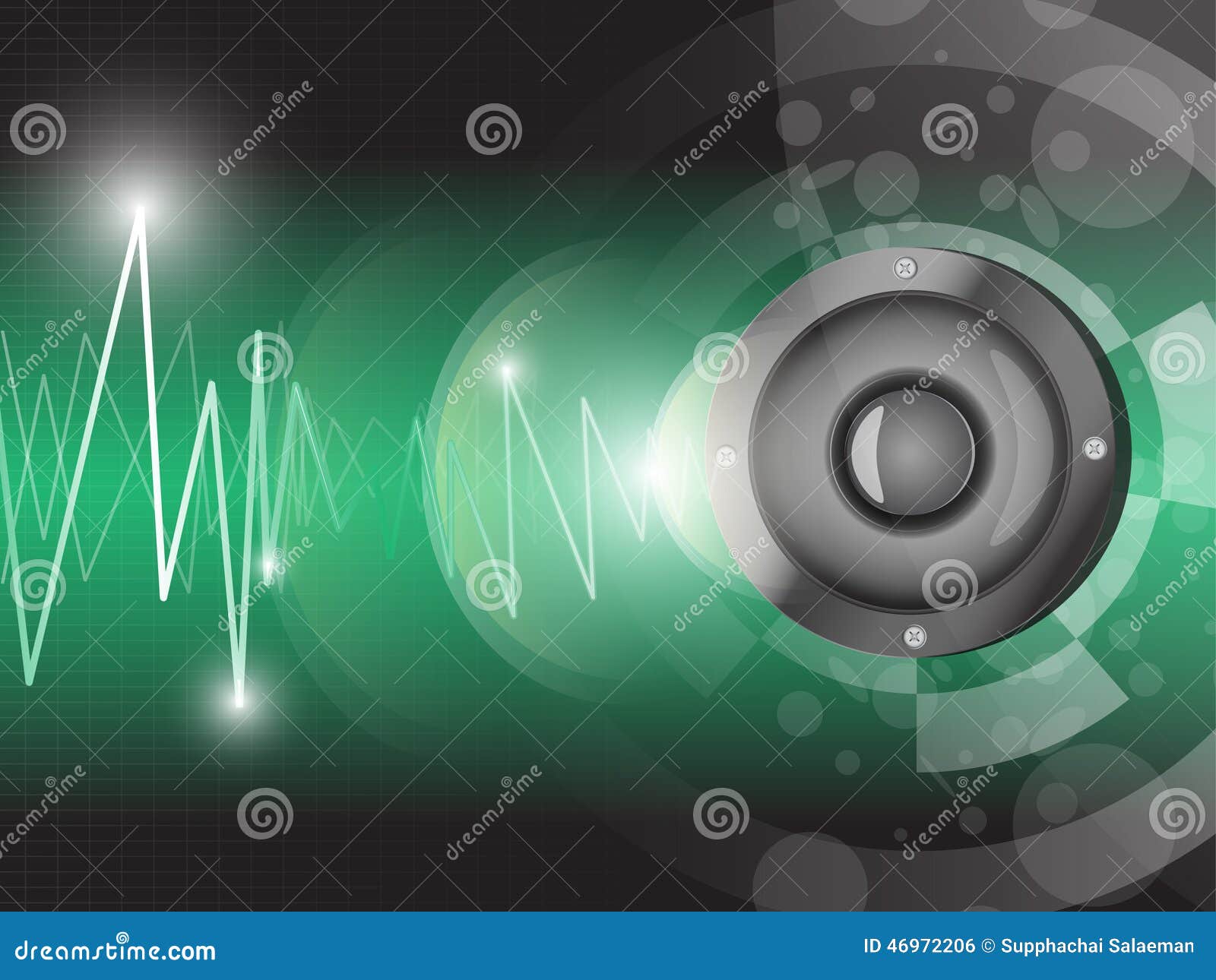 Speaker Abstract Background Stock Illustration - Illustration of flaire ...