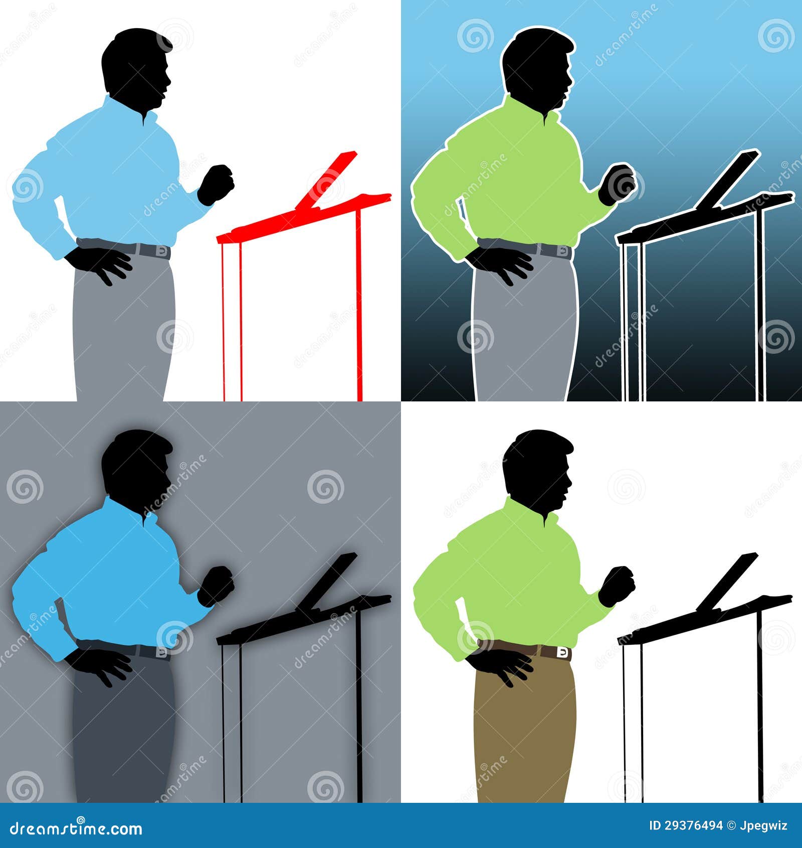 Speaker Abstracts stock illustration. Illustration of lecturer - 29376494