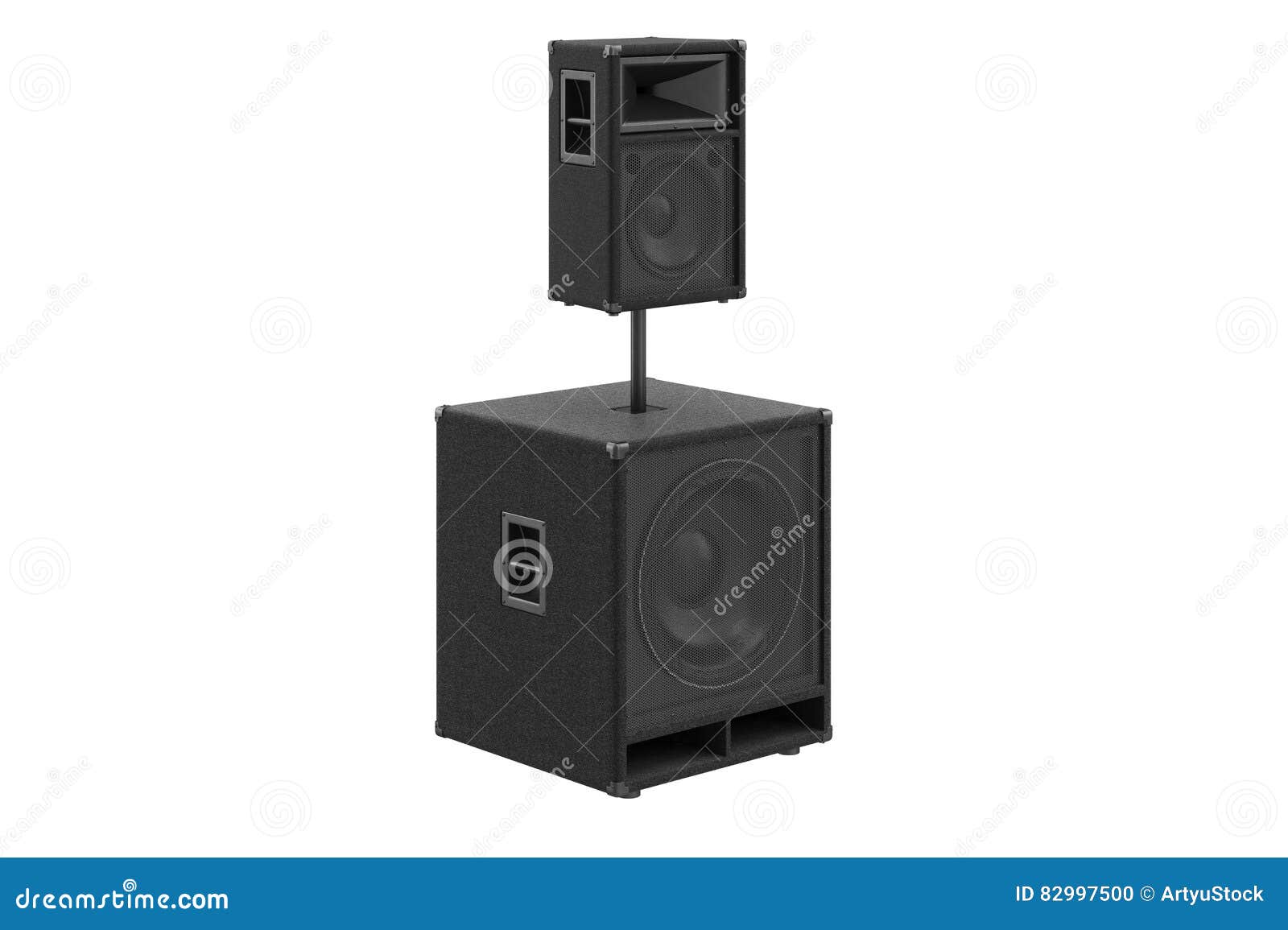 Speaker audio bass stock illustration. Illustration of graphic - 82997500