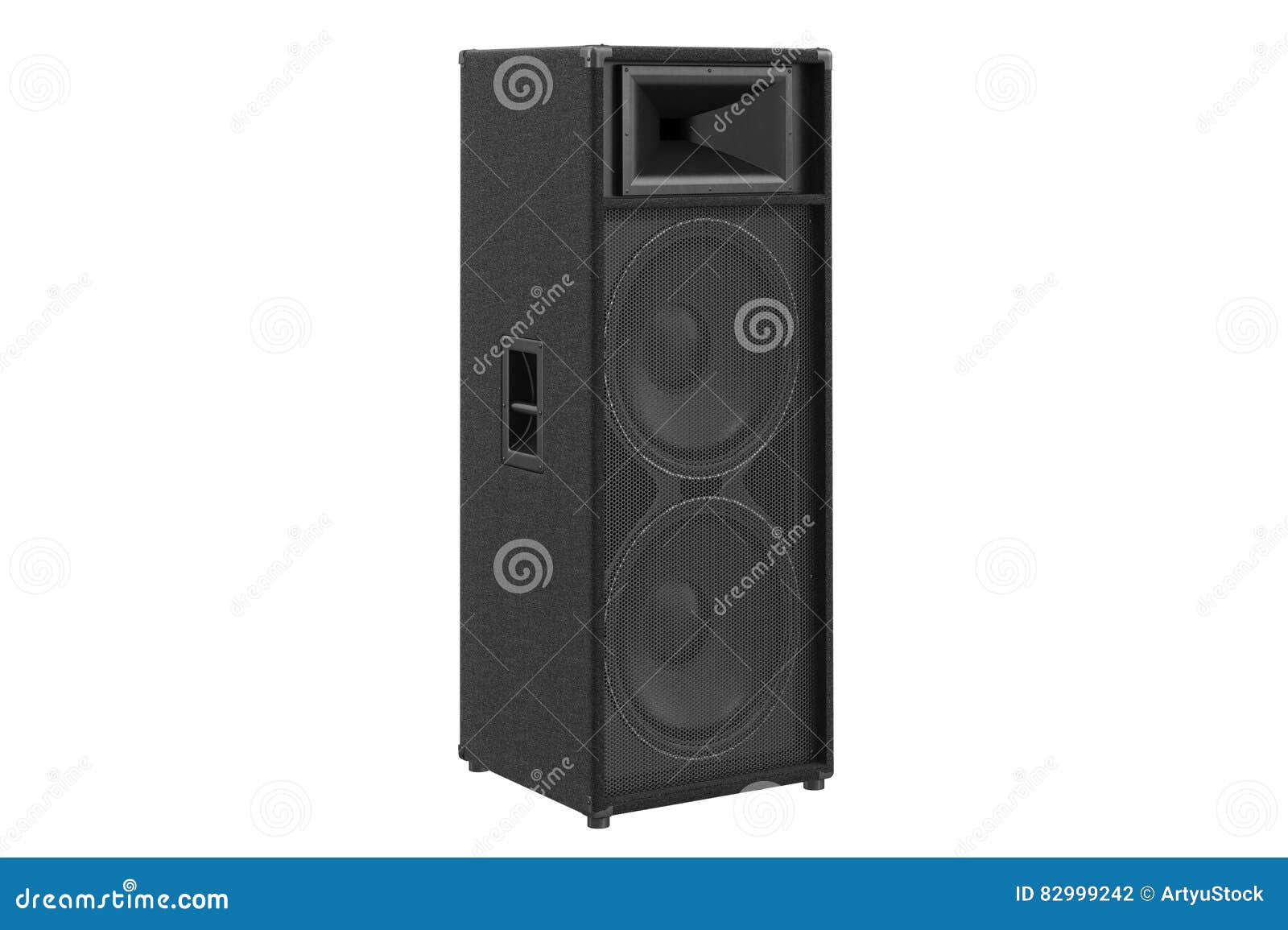 Speaker audio loud bass stock illustration. Illustration of music ...