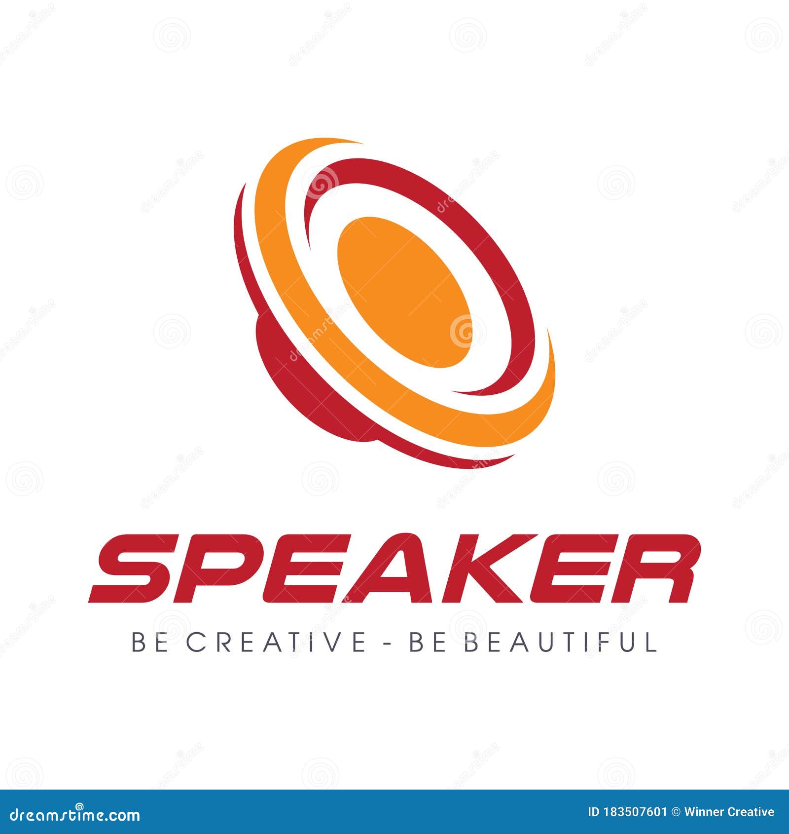 Speaker and Music Logo Vector Stock Vector - Illustration of record ...