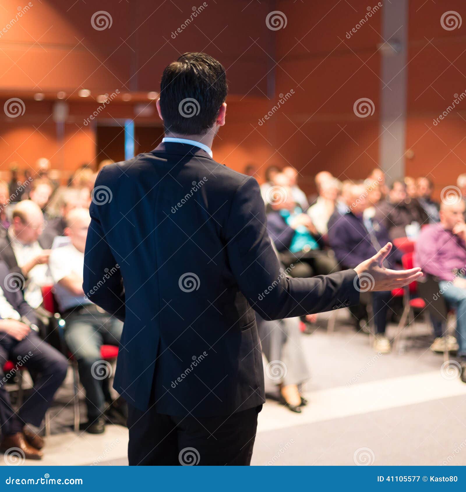 Speaker at Business Conference and Presentation. Editorial Photography ...