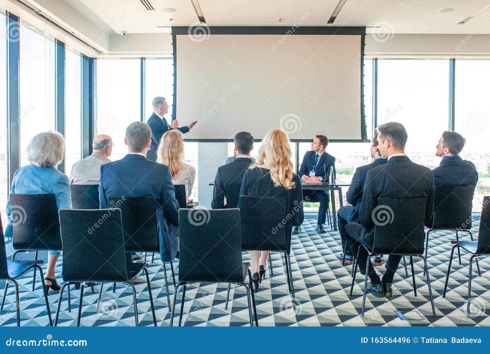 Speaker at Business Convention Stock Photo - Image of meeting, manager ...