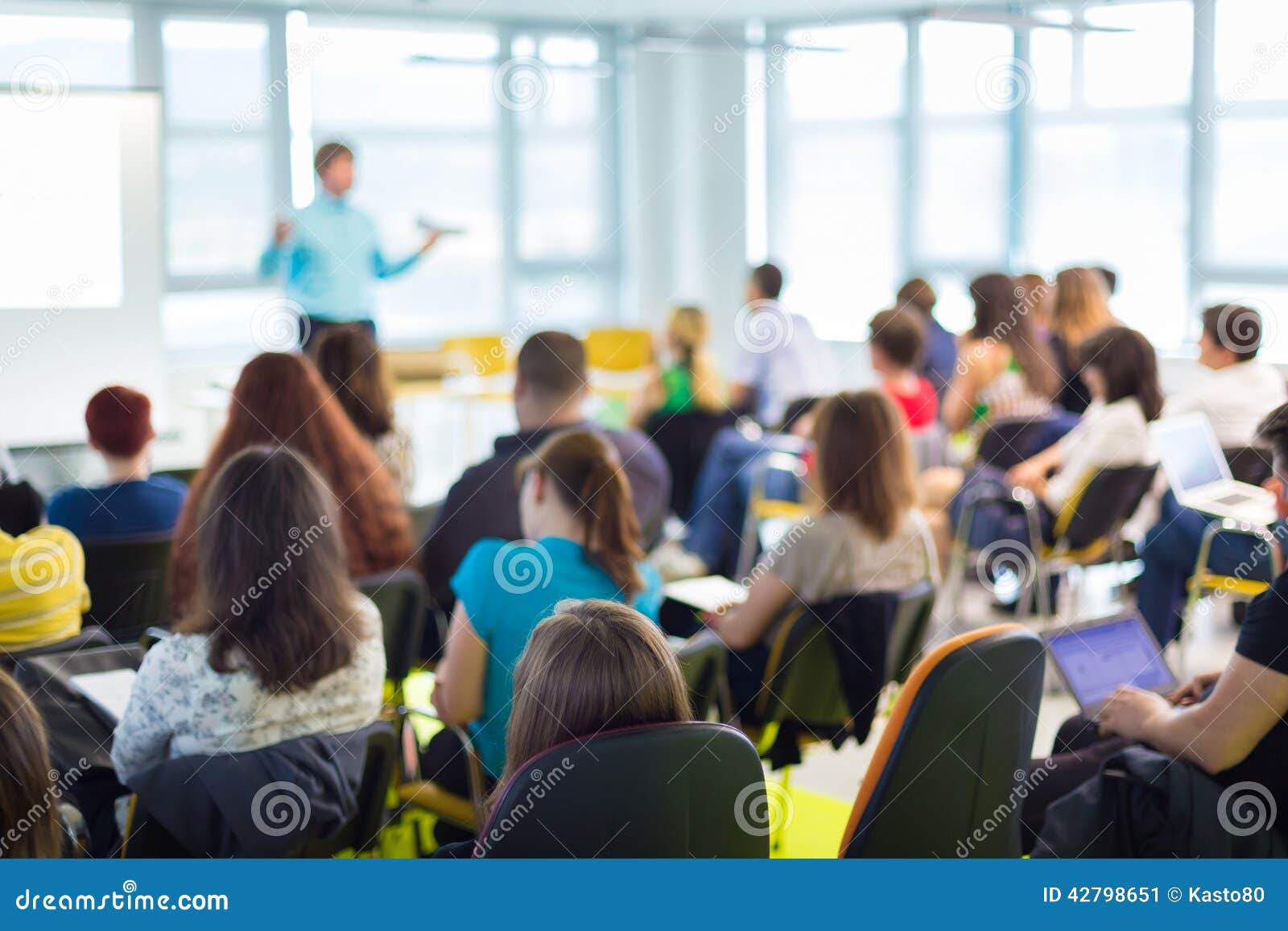 Speaker at Business Convention and Presentation. Editorial Photo ...