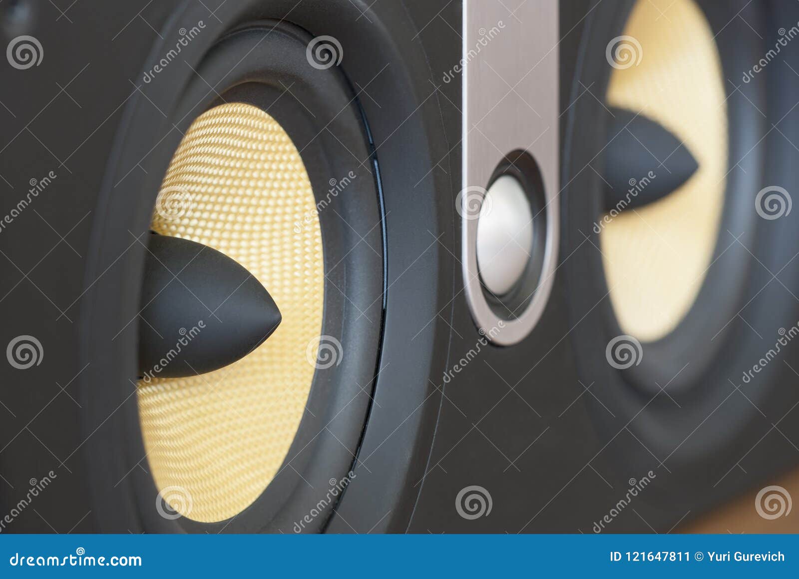 Speaker Diffusers Concept Loud Music Stock Image - Image of radio ...