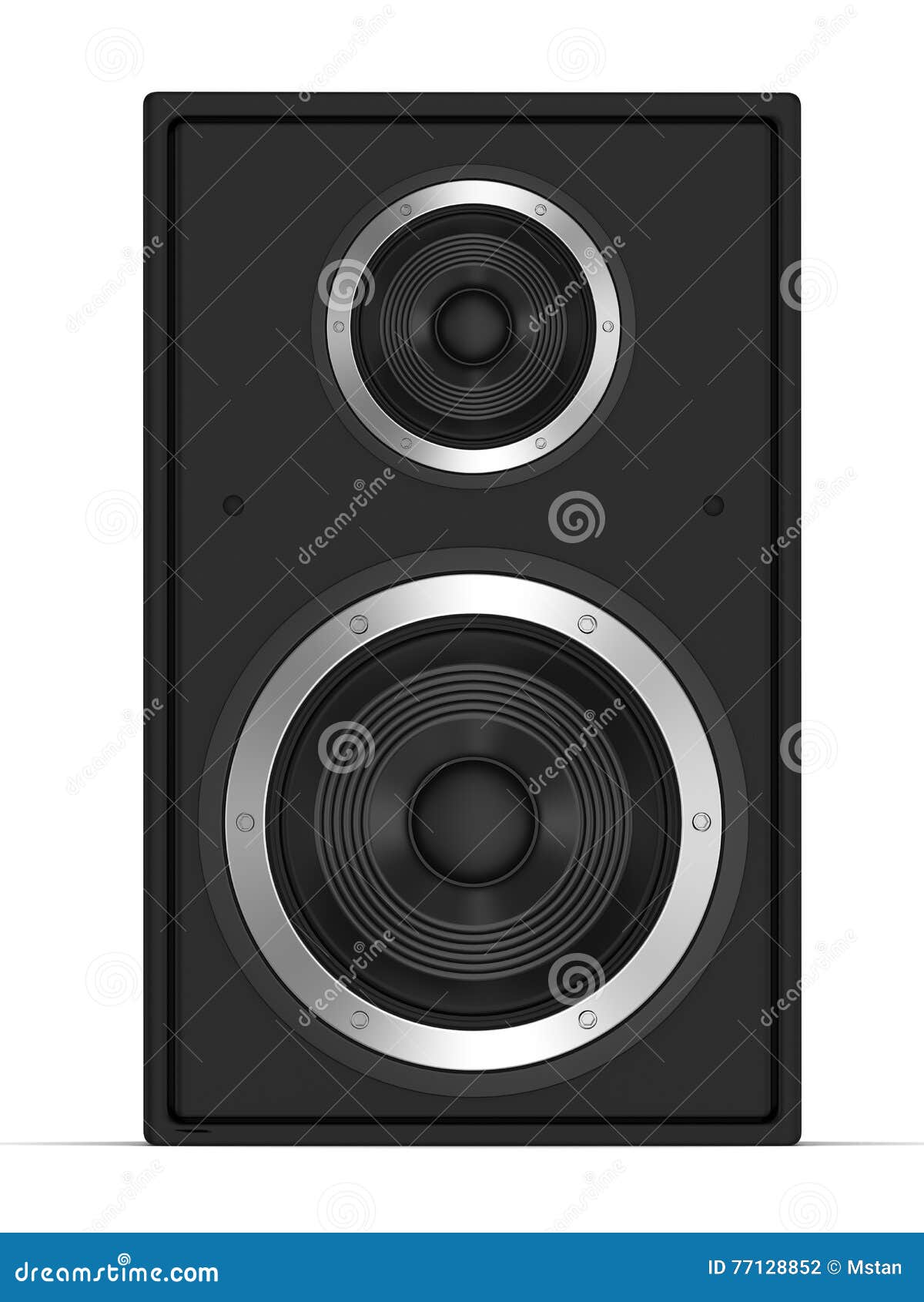 Speaker View Diagram On Board, Business Presentation In Hall. Cartoon ...