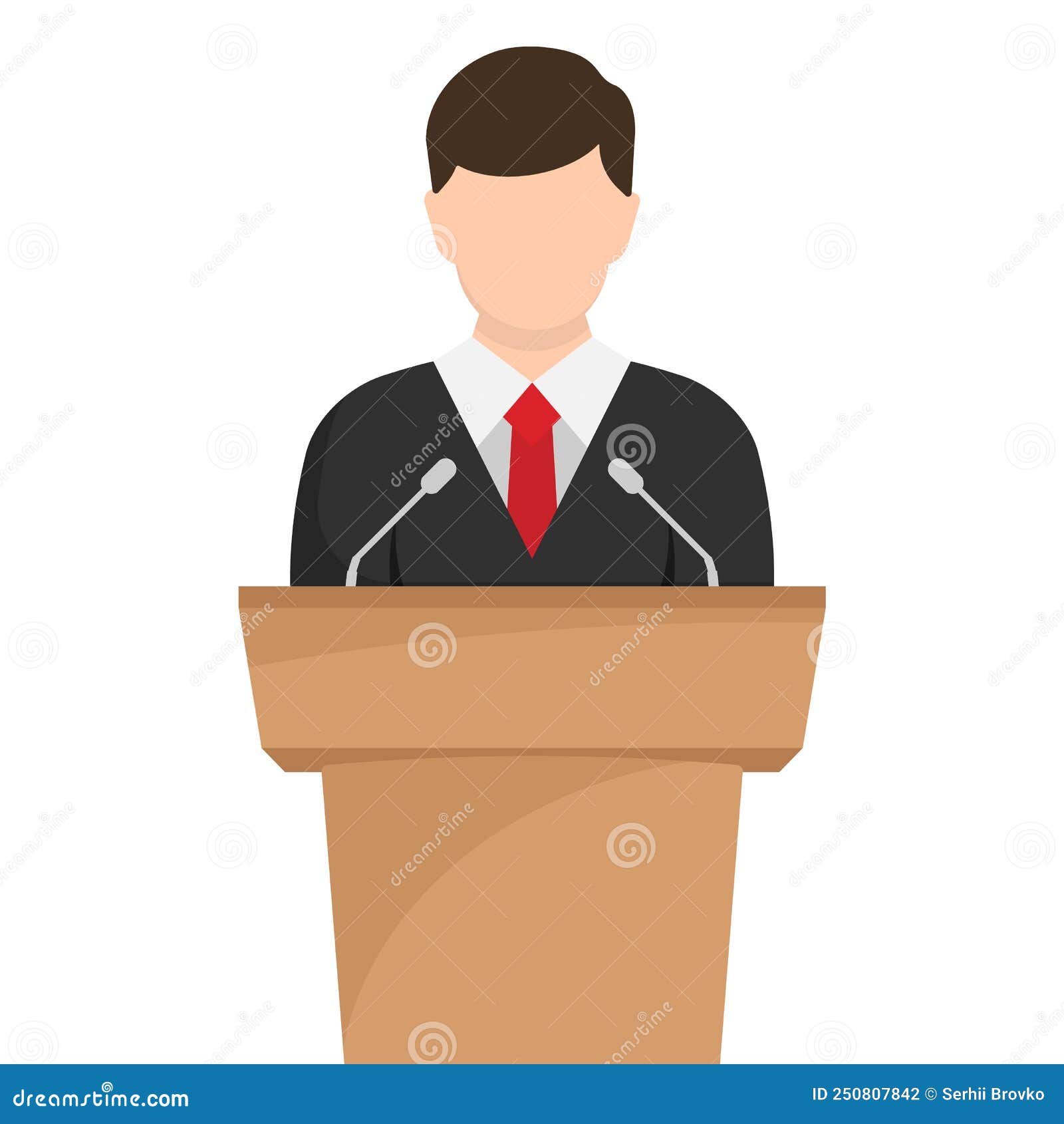 Tribune. Vector Drawing | CartoonDealer.com #130220226