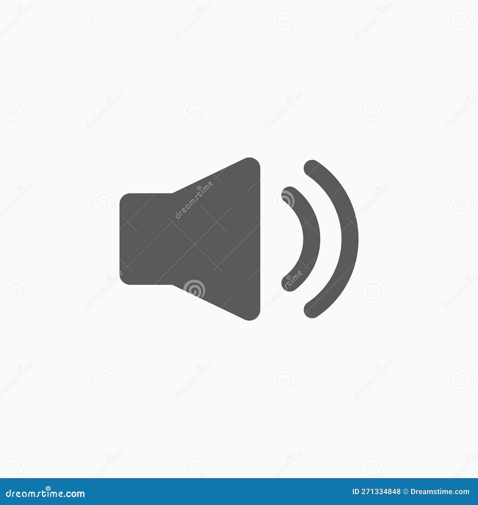 Speaker Icon, Volume, Voice, Megaphone, Loudspeaker Stock Vector ...