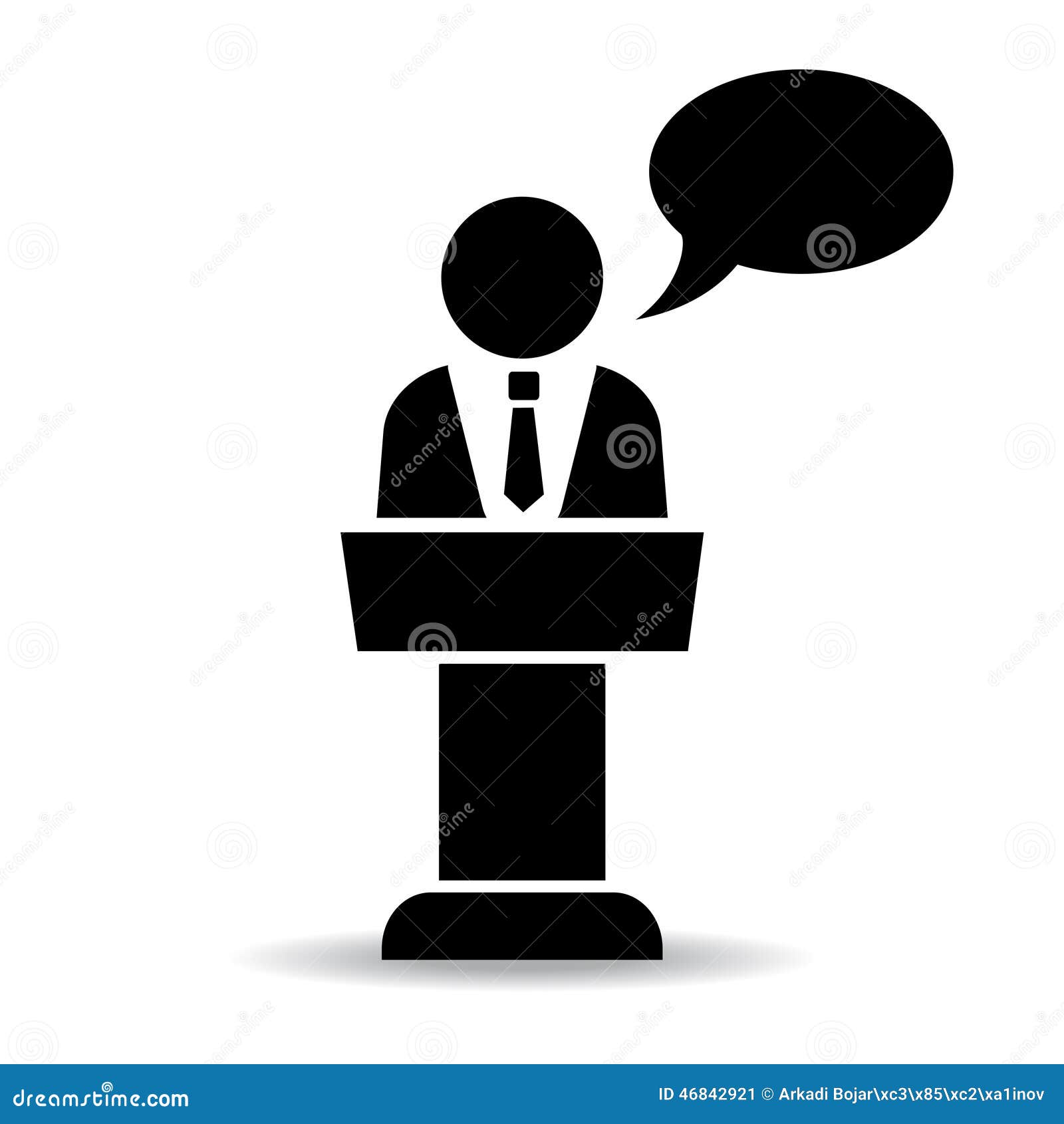 Speaker Icon Stock Vector - Image: 46842921