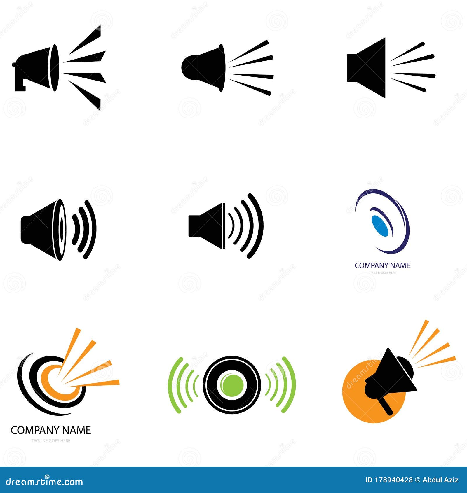 Speaker Illustration Stock Illustrations – 196,526 Speaker Illustration ...