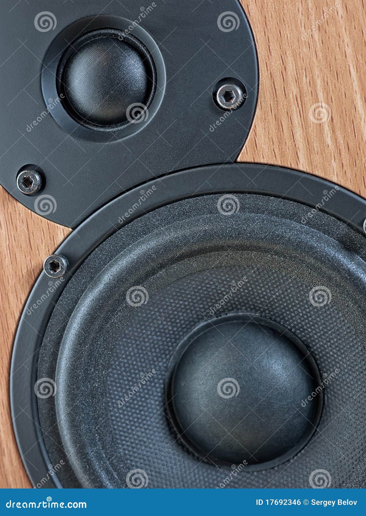 Speaker. Loudspeaker. stock photo. Image of black, sound - 17692346