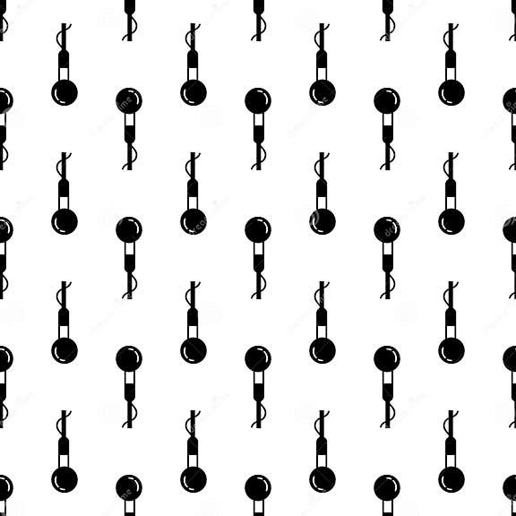 Speaker Microphone Pattern Seamless Vector Stock Vector - Illustration ...