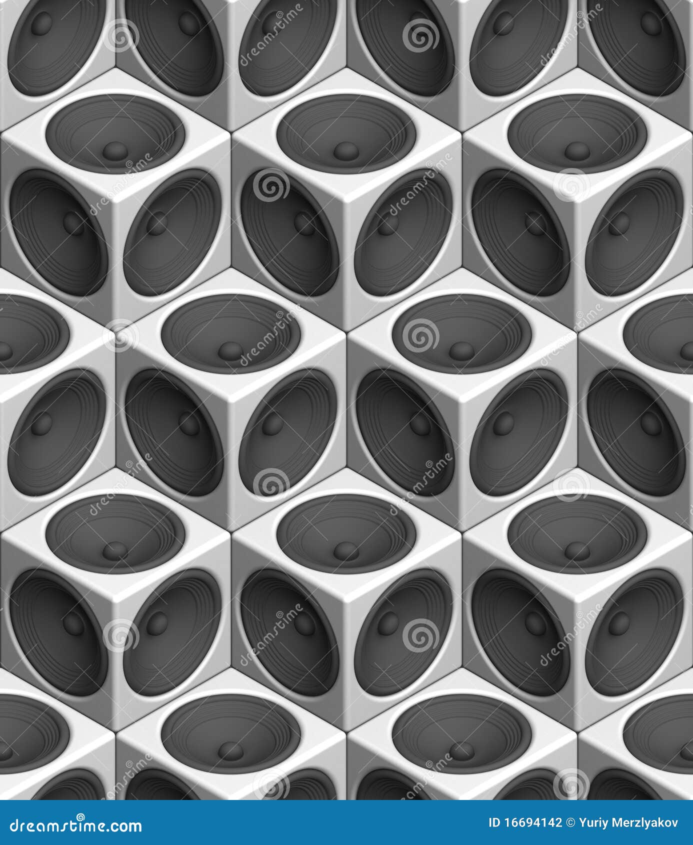Speaker seamless texture stock illustration. Illustration of sound ...