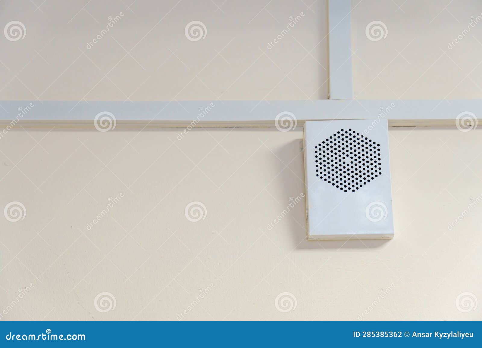 The Speaker of the Security System on the Wall. a System for Alerting ...