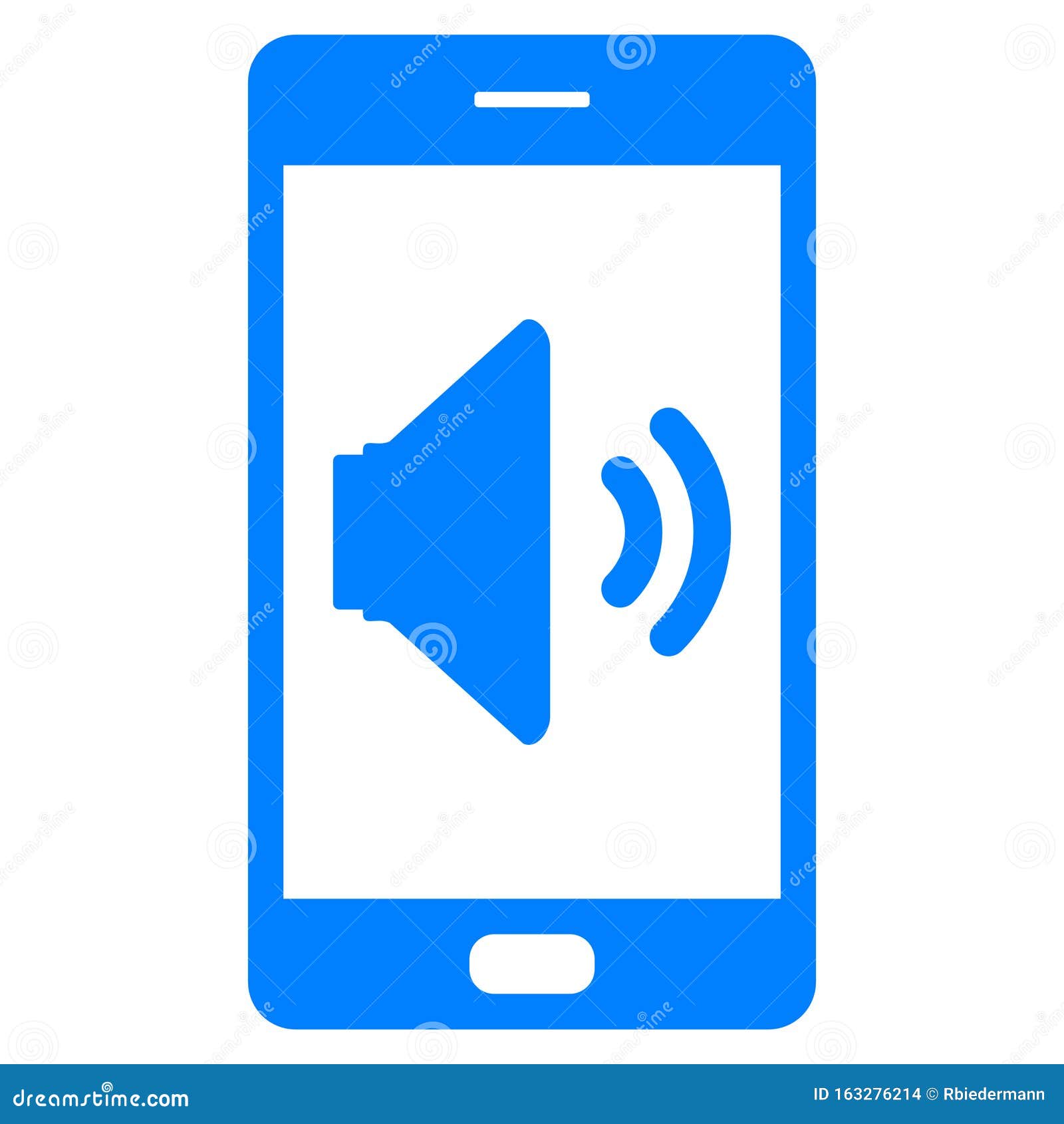 Speaker and Smartphone As Vector Illustration Stock Vector ...