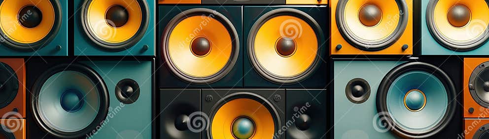 Speaker System Arranged in a Visually Striking Geometric Pattern ...