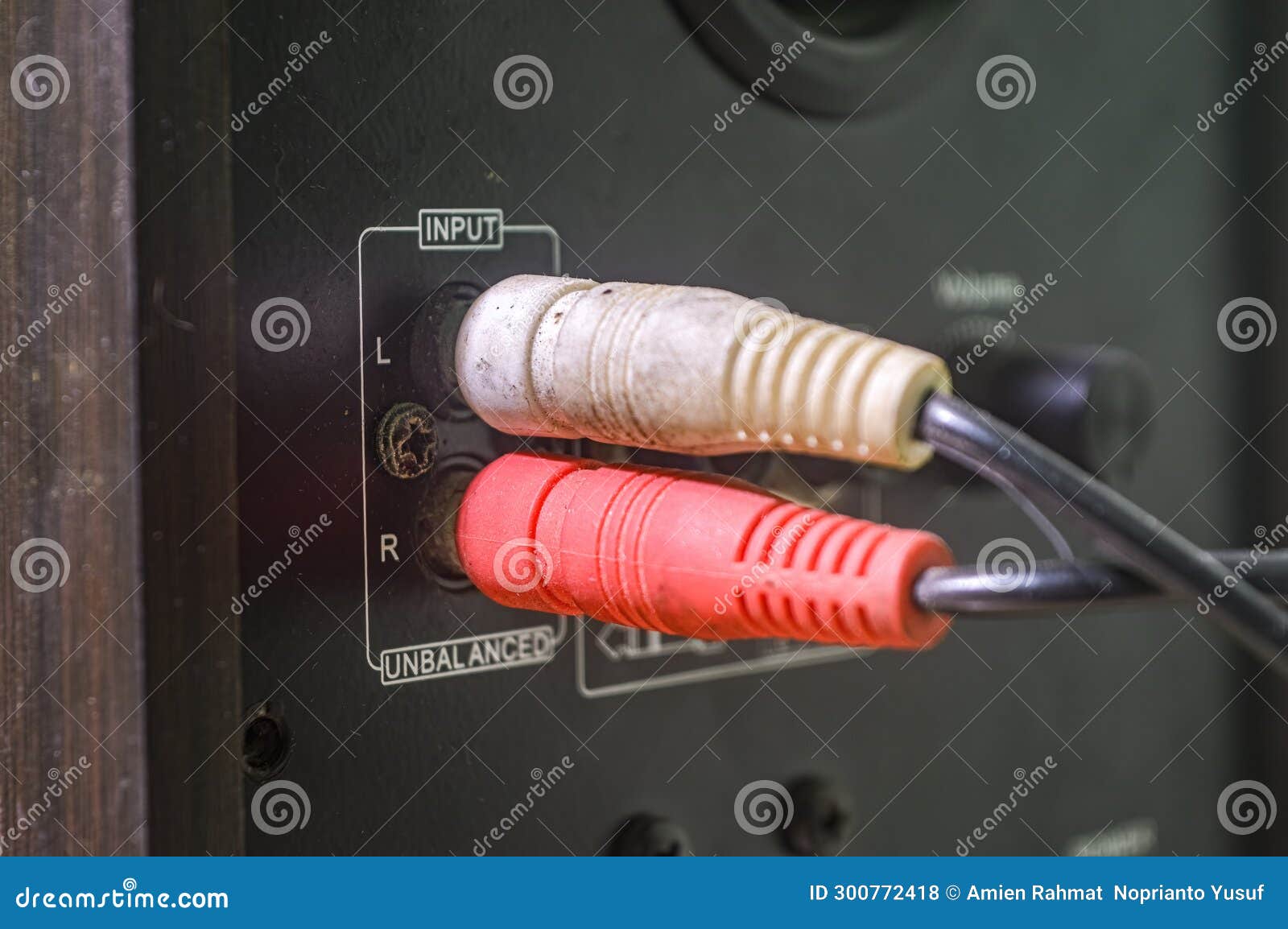 Speaker Terminal 2 Port Dc Body Casing Box Stock Photo - Image of ...