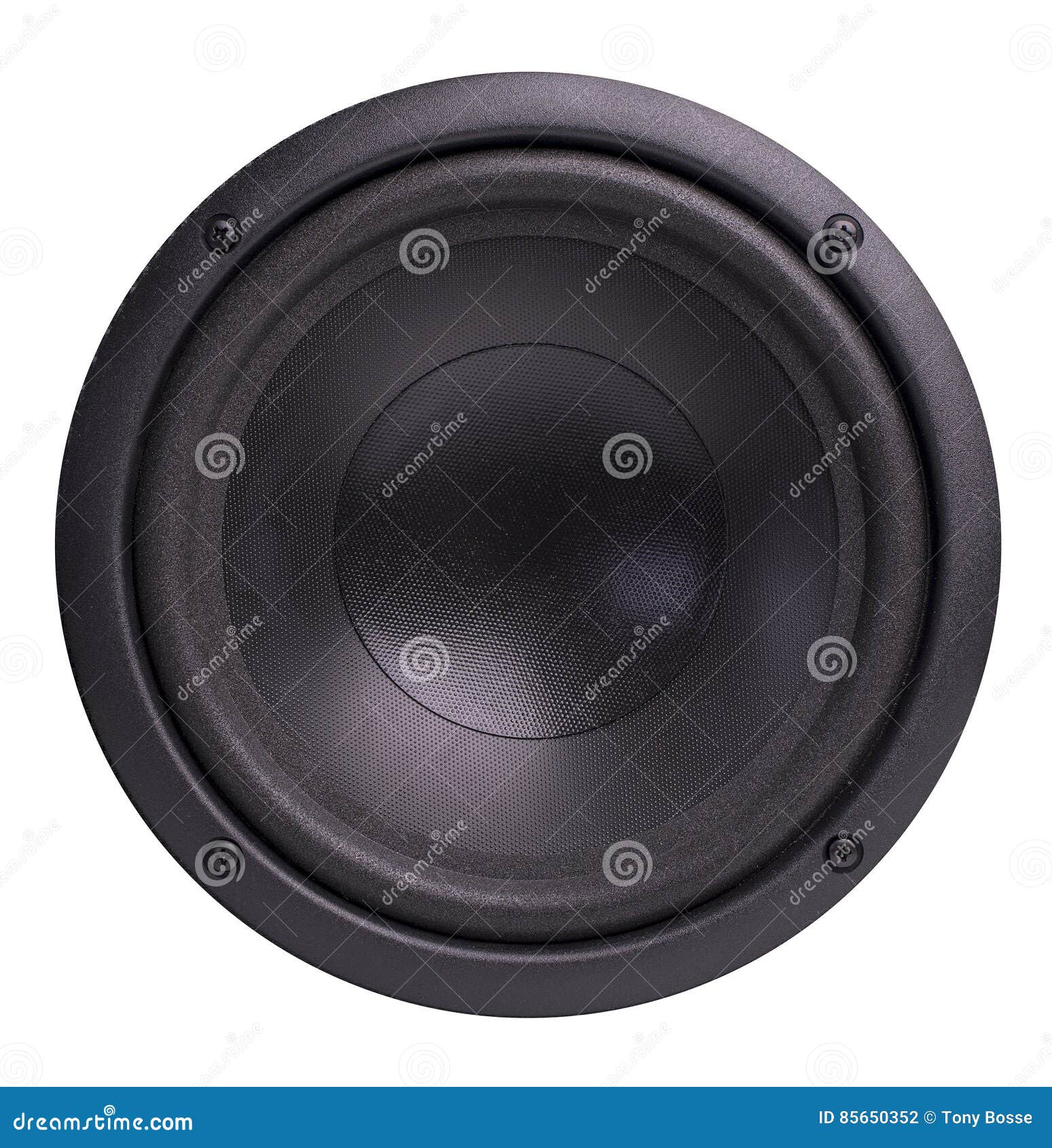 Speaker Woofer stock photo. Image of digital, sound, isolated - 85650352