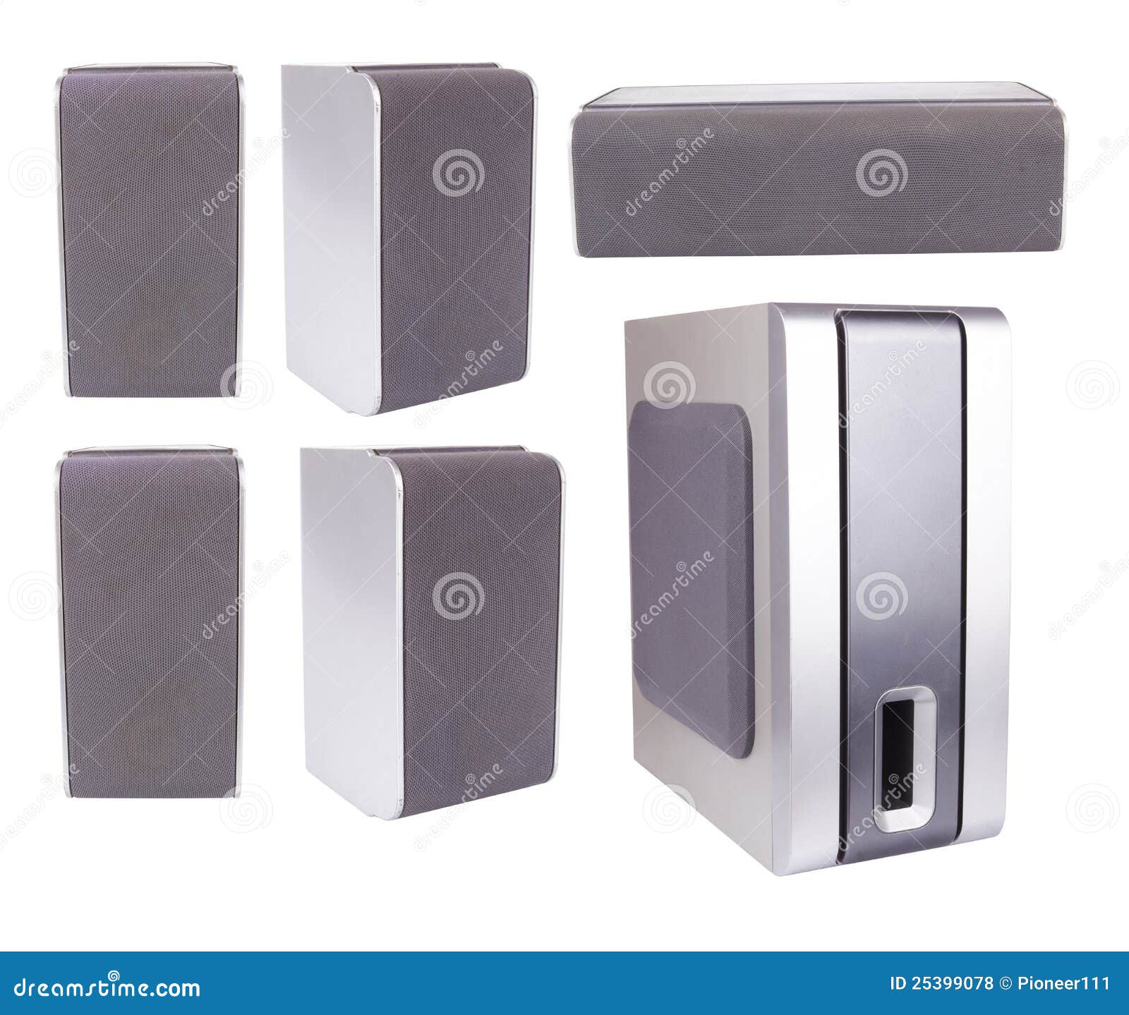 Speakers set stock photo. Image of audio, membrane, recording - 25399078