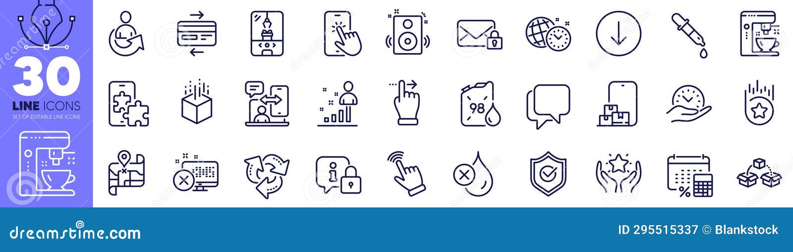 Ranking Line Icons Signs Set. Design Collection Of Ranking, Rank, Place ...