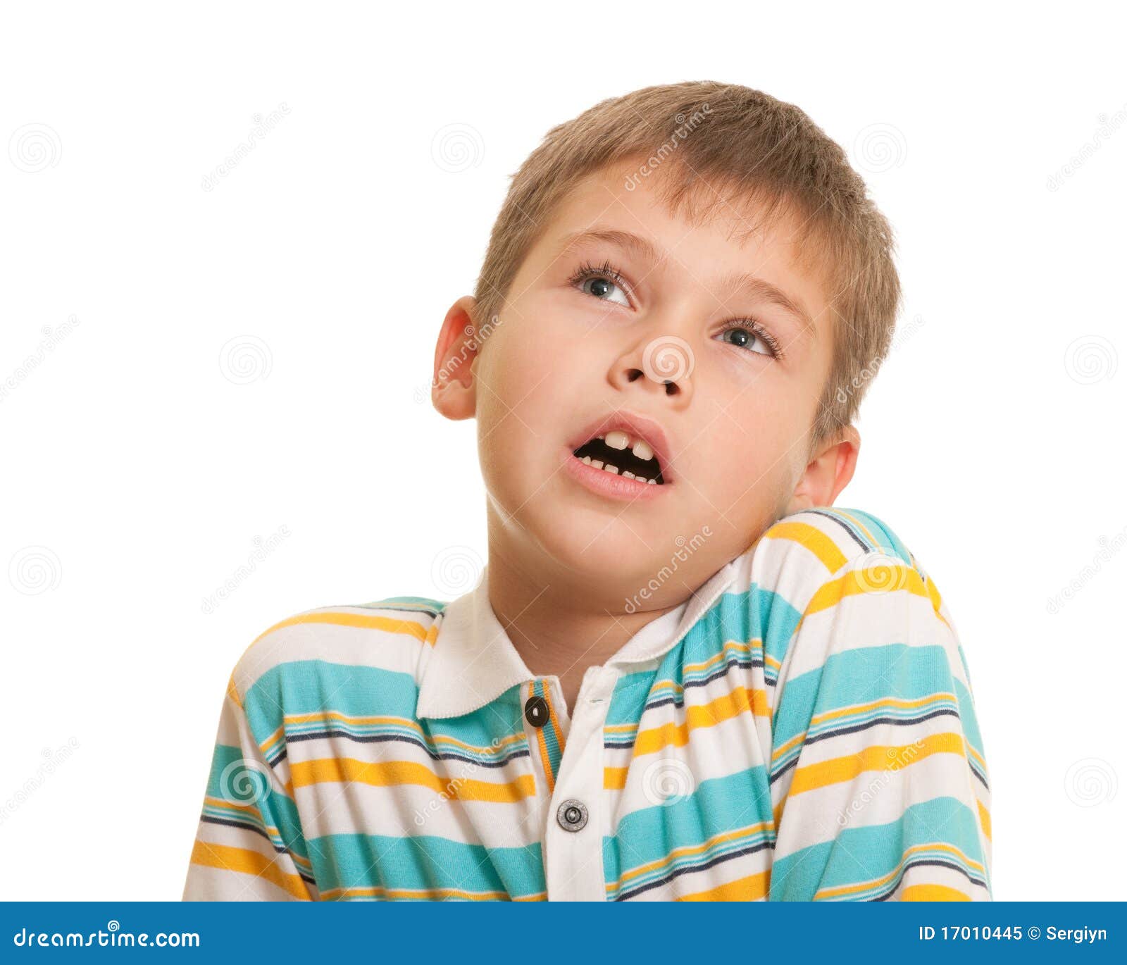 Speaking handsome boy stock image. Image of studio, listen - 17010445