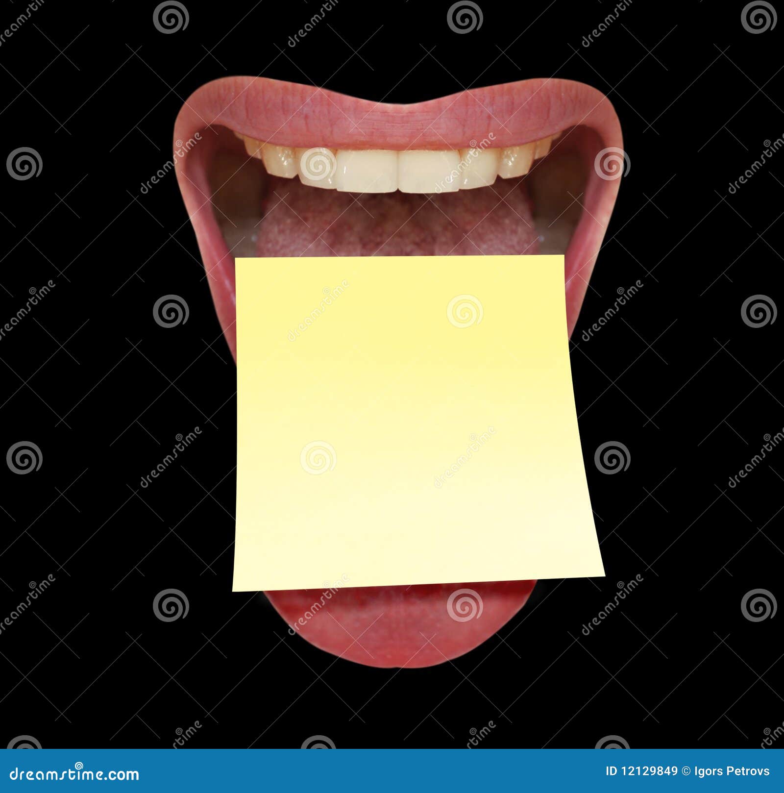 Speaking memo stock image. Image of face, business, memo - 12129849