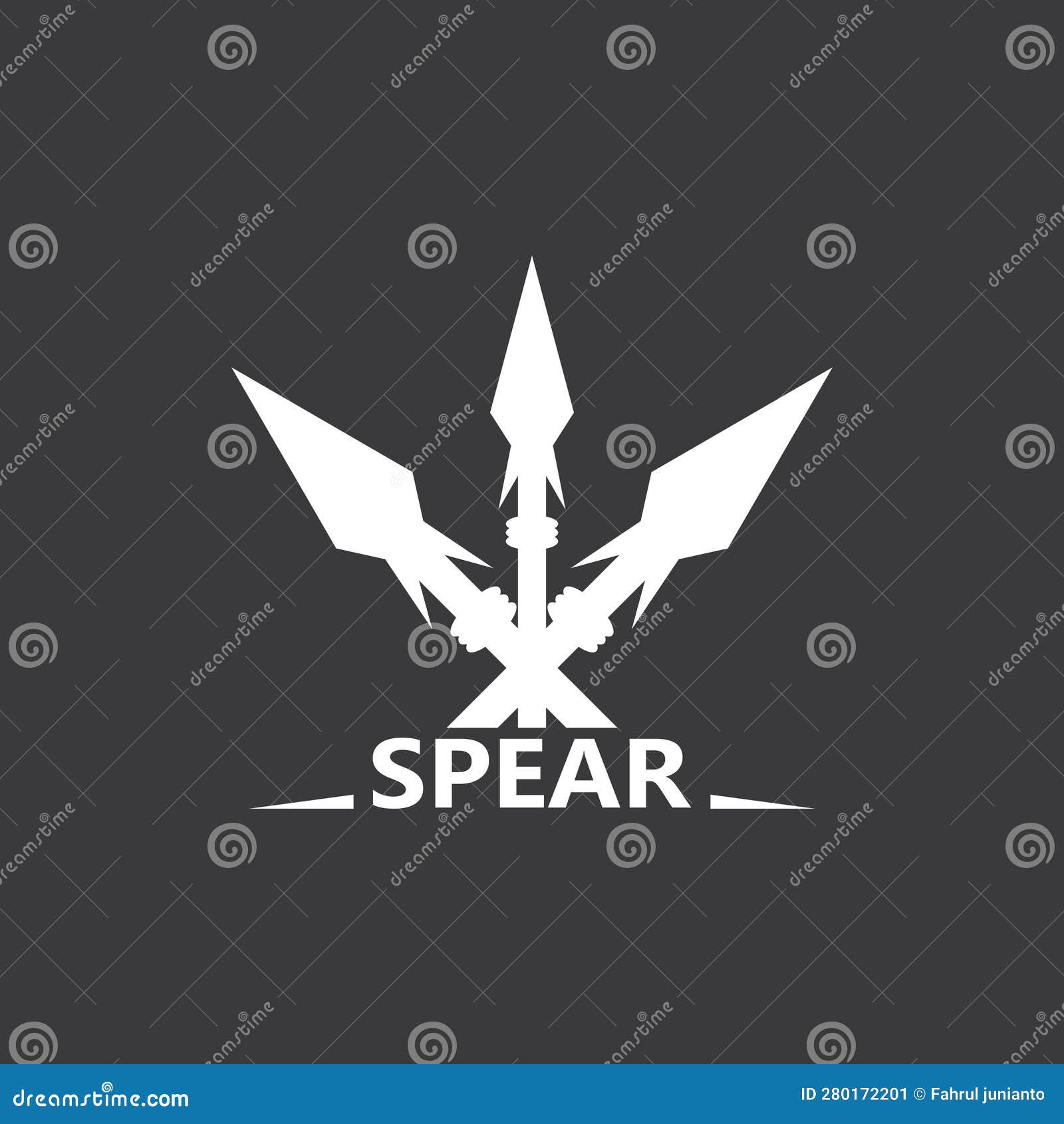 Spear Logo and Symbol Vector Design Illustration Stock Illustration ...