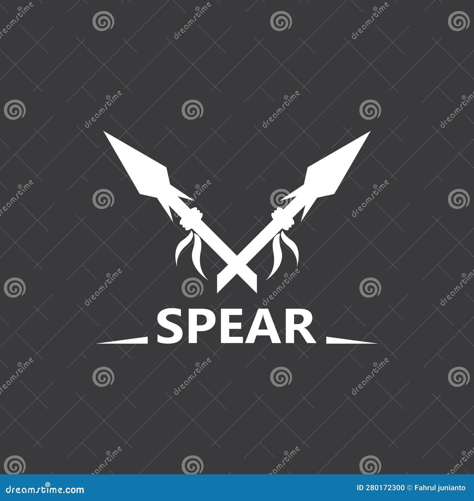 Spear Logo and Symbol Vector Design Illustration Stock Illustration ...