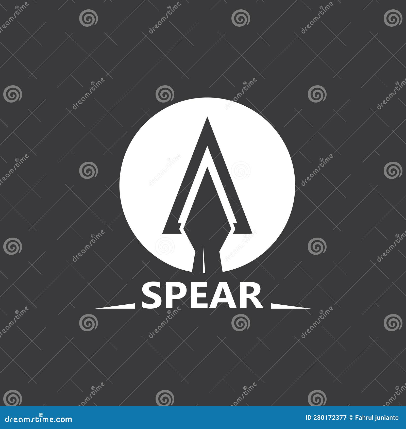 Spear Logo and Symbol Vector Design Illustration Stock Illustration ...