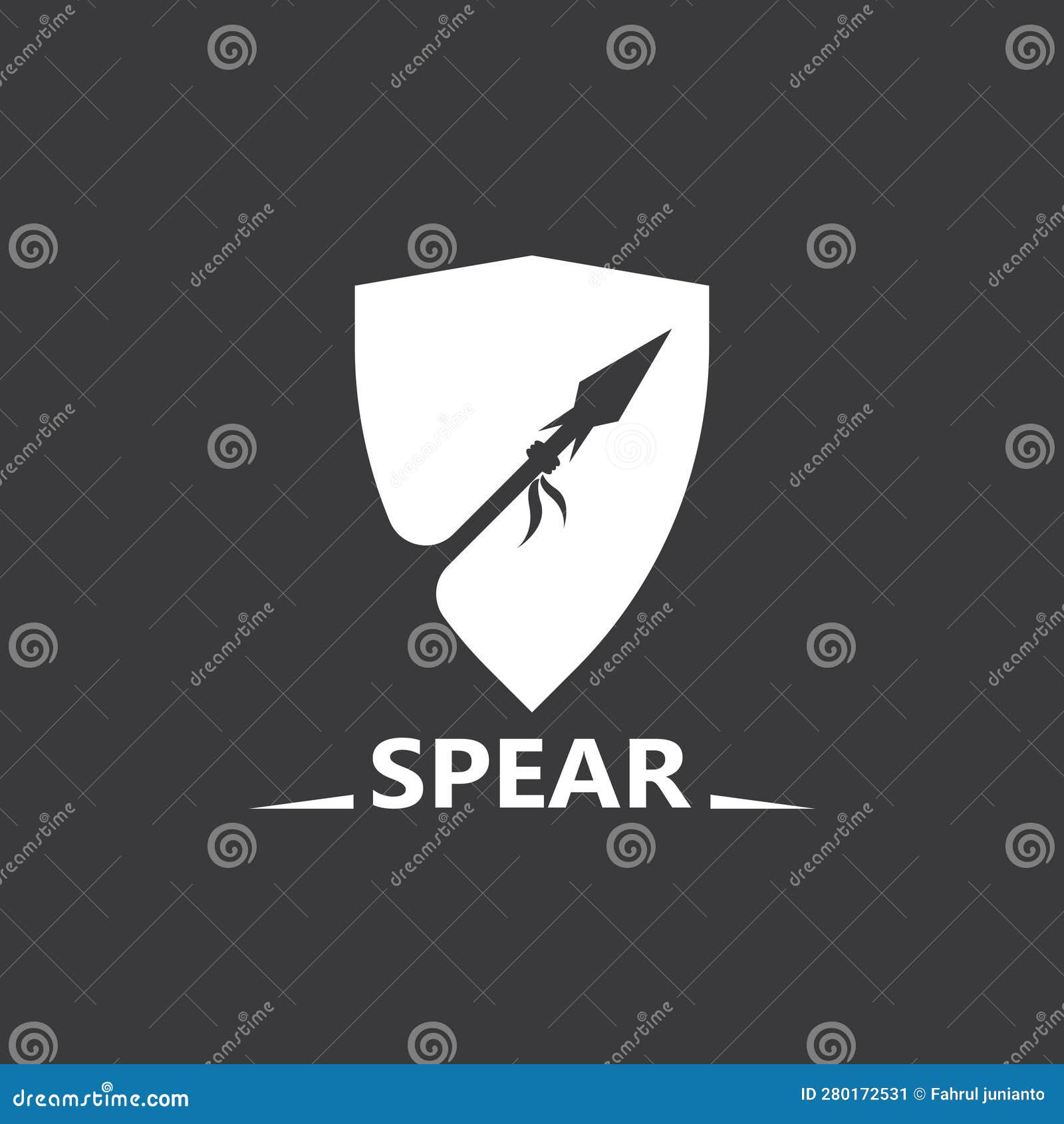 Spear Logo and Symbol Vector Design Illustration Stock Illustration ...