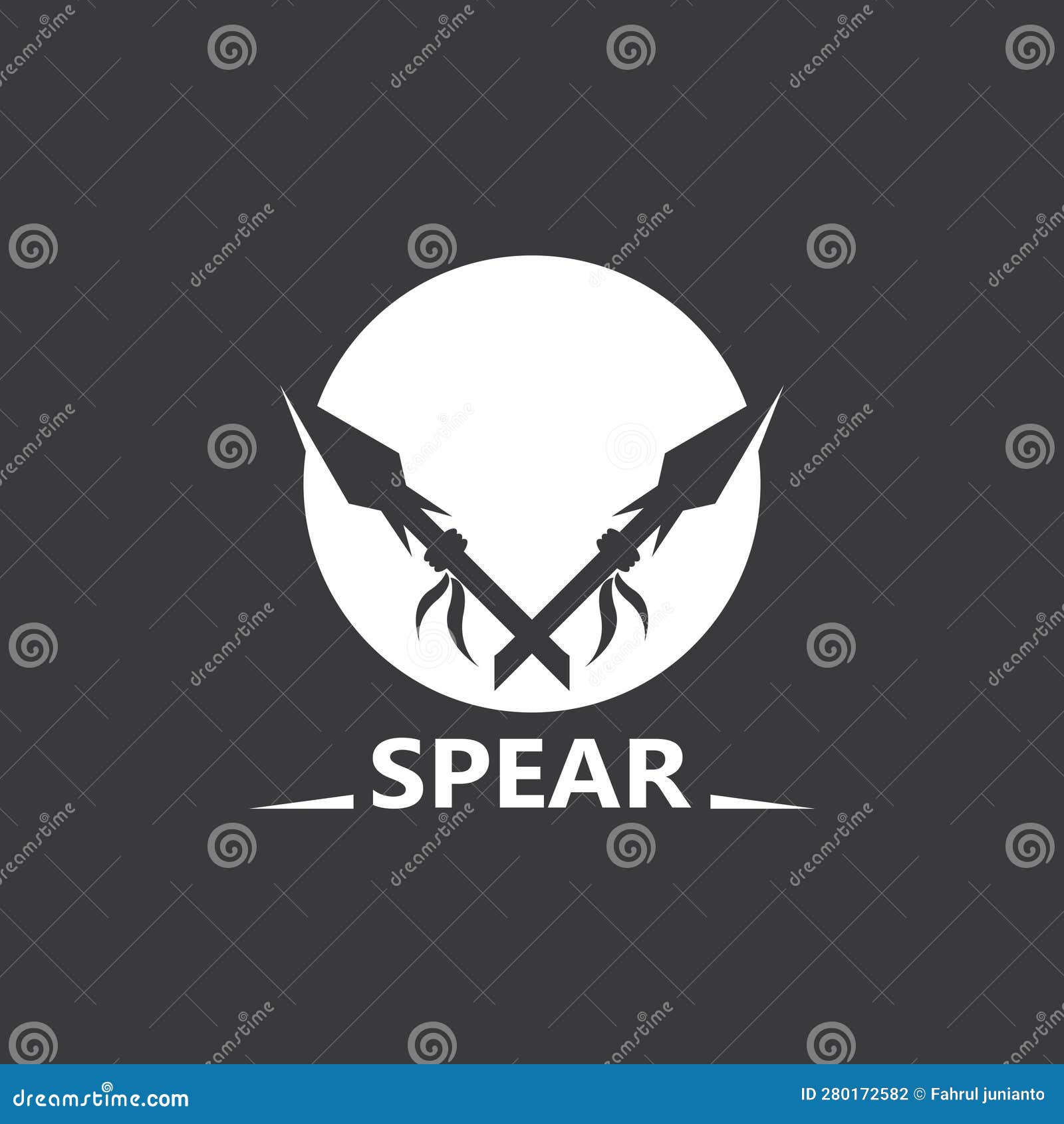 Spear Logo and Symbol Vector Design Illustration Stock Illustration ...