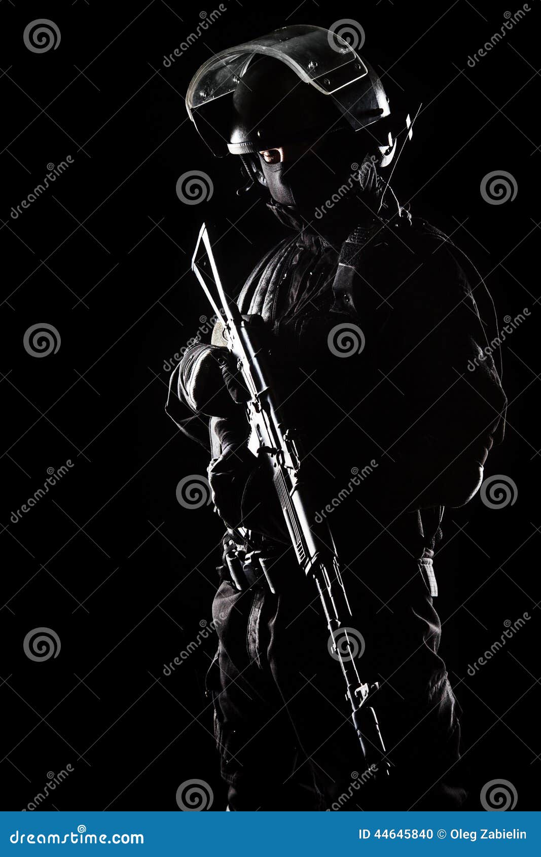 Spec ops stock photo. Image of studio, officer, forces - 44645840