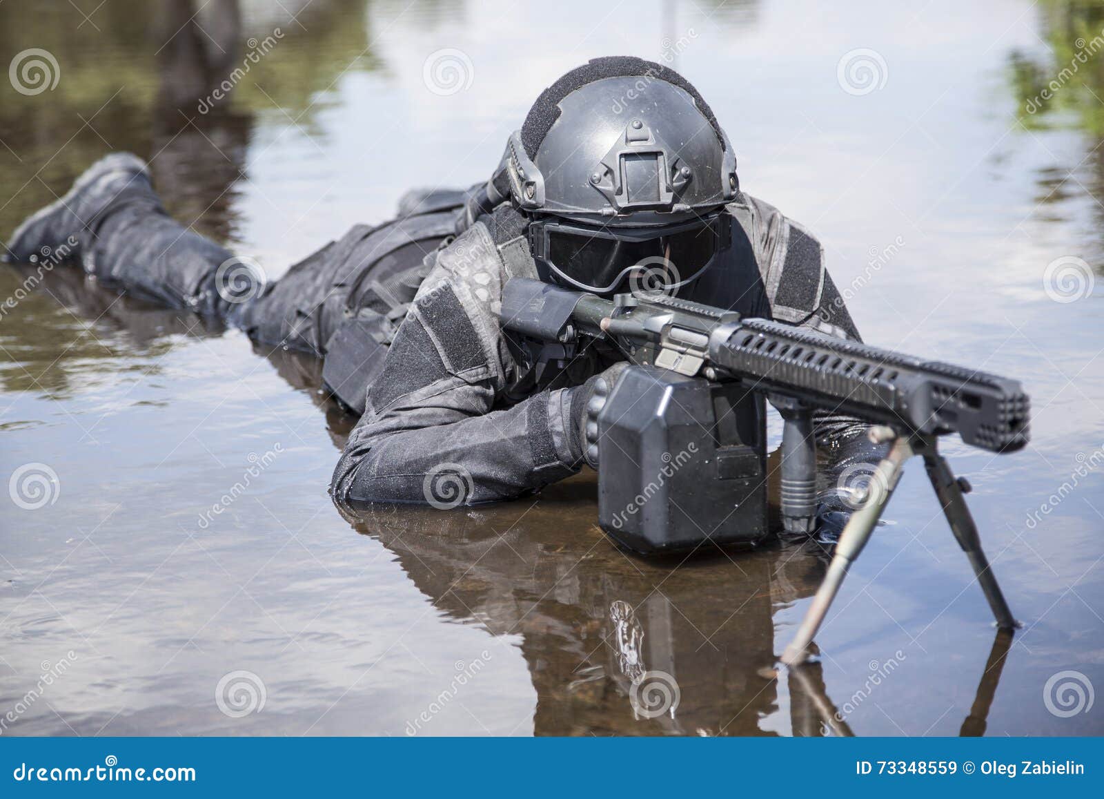 Spec ops police officer stock image. Image of special - 73348559