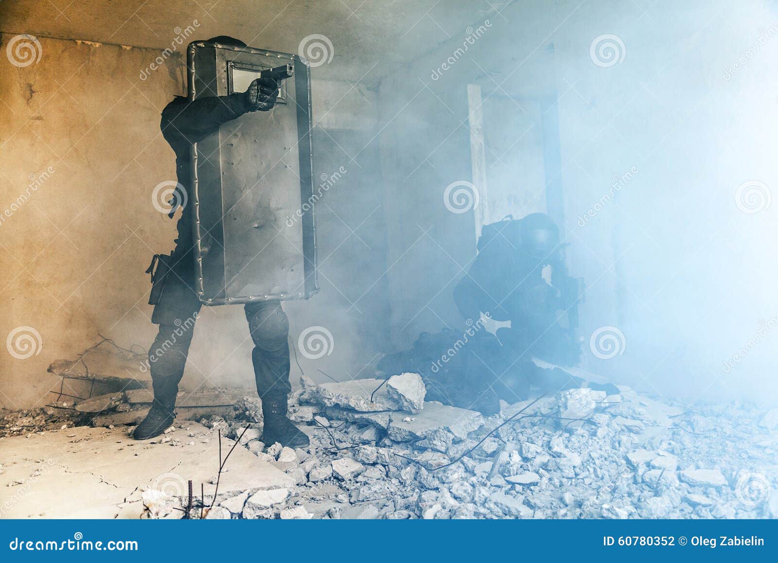 Spec Ops Police Officers SWAT Stock Photo - Image of spec, armed: 60780352