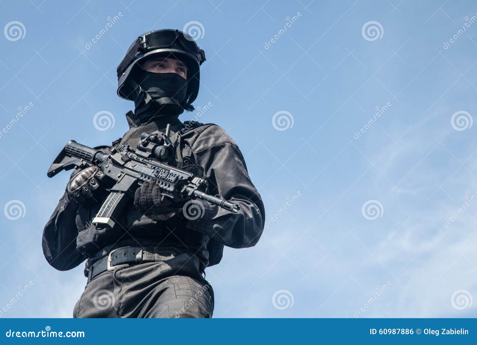 Spec ops police SWAT stock photo. Image of helmet, infantry - 60987886