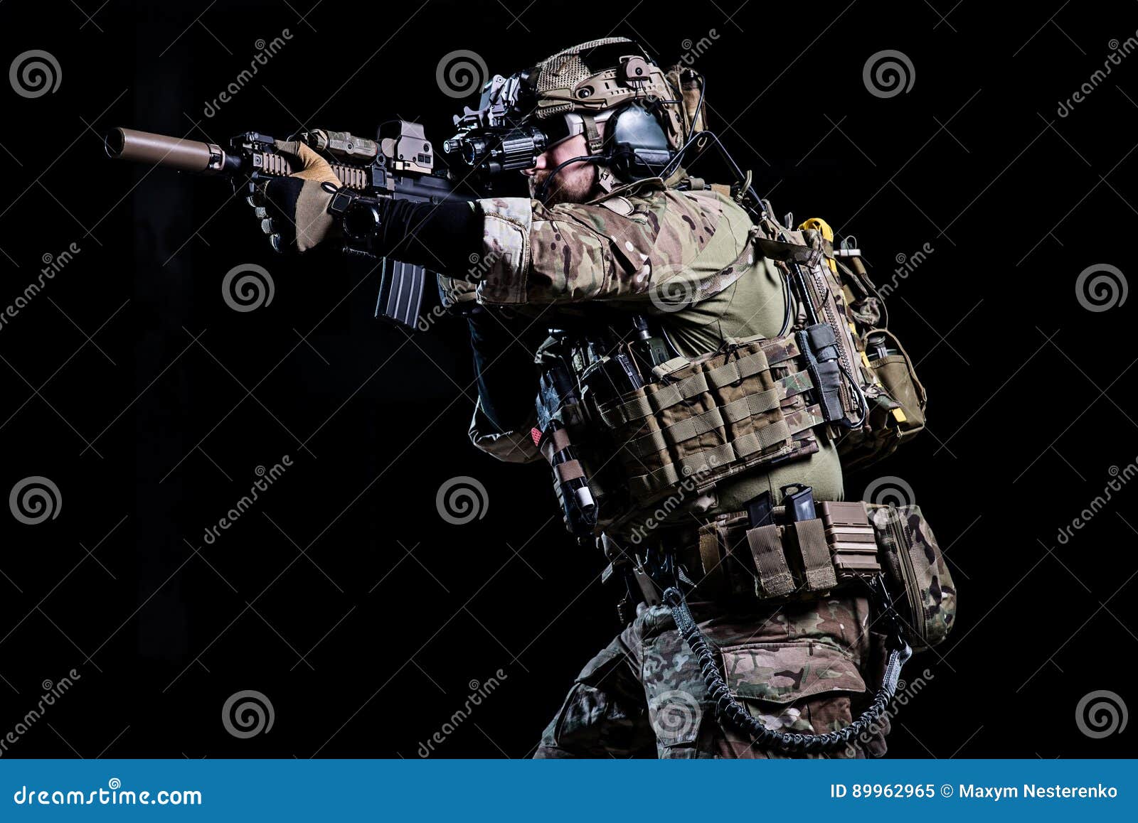 Spec ops soldier stock image. Image of forces, armed - 89962965