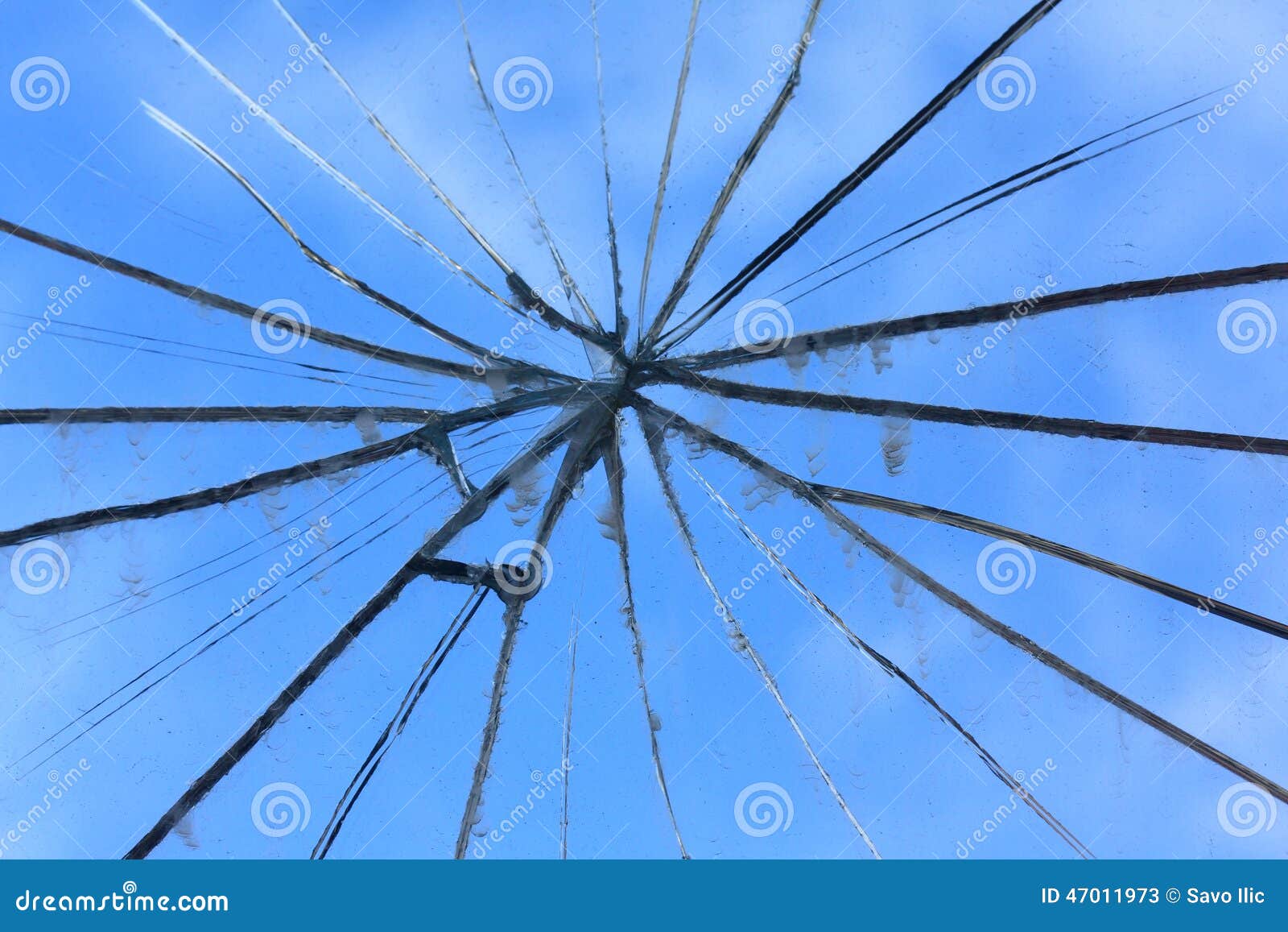 Specchio rotto immagine stock. Immagine di struttura - 47011973